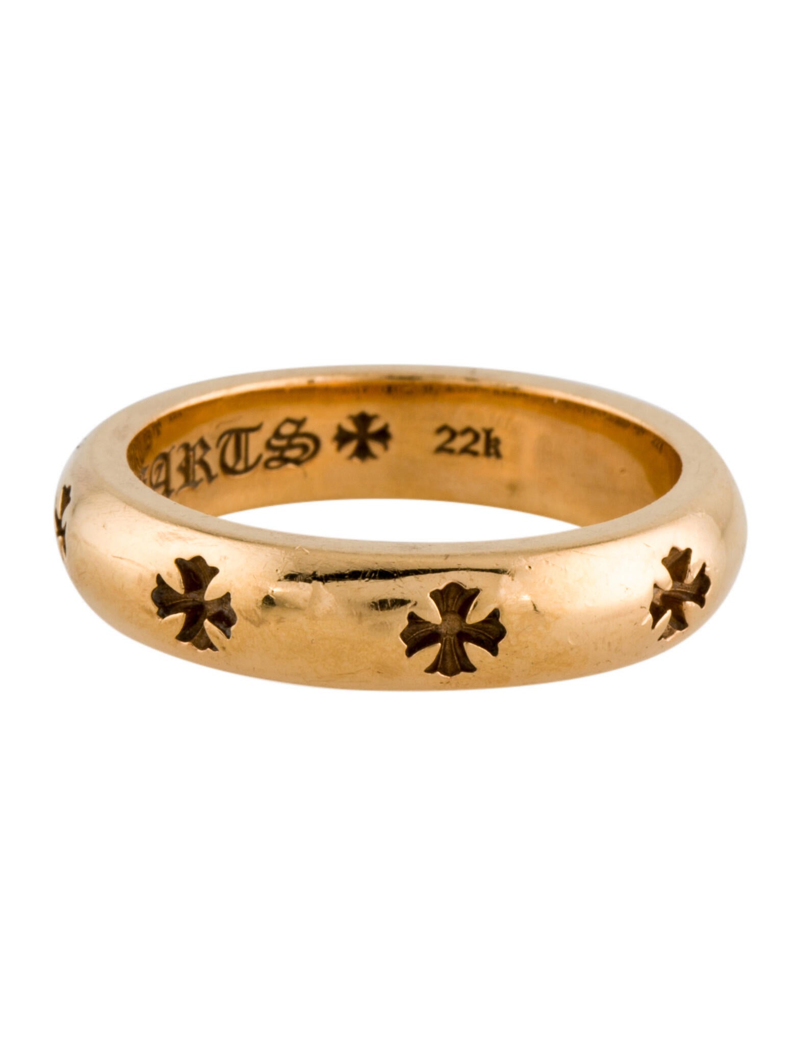 Chrome Hearts Maltese Cross Signet Ring - Sterling Silver Signet Ring ...