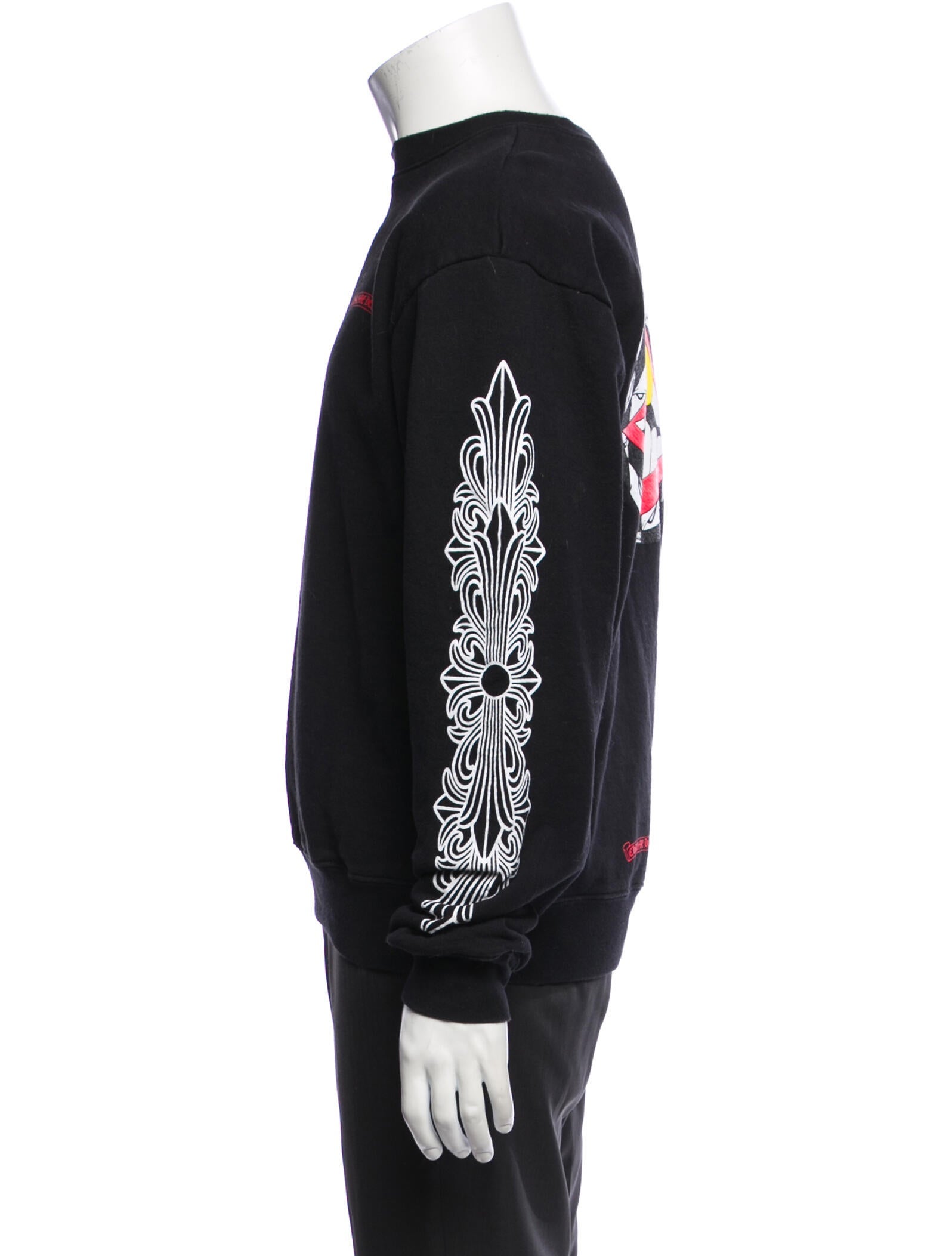 Chrome Hearts Matty Boy Chomper Printed Graphic Print Sweatshirt ...