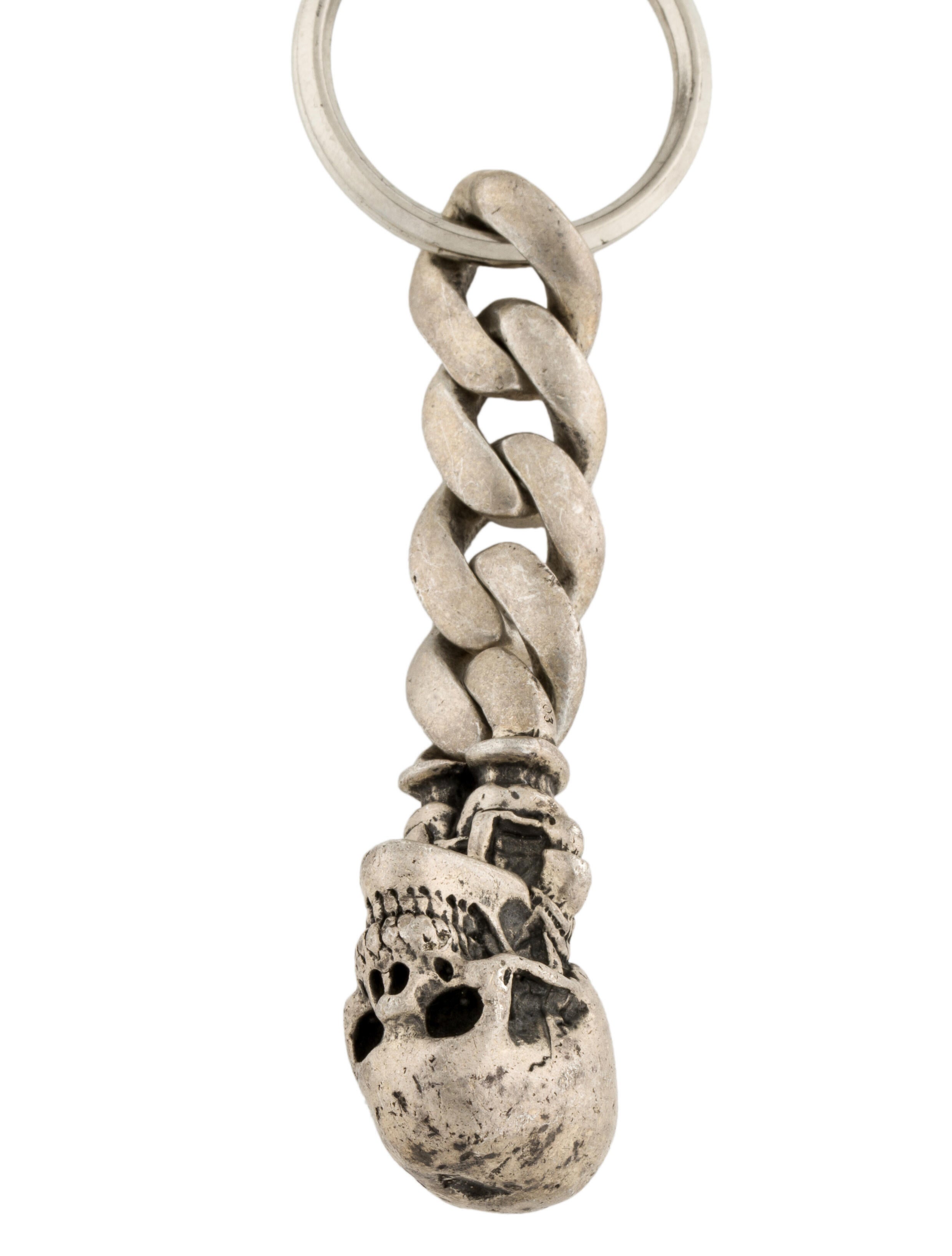Chrome Hearts Joe Foti Delphino Keychain - Silver Keychains ...