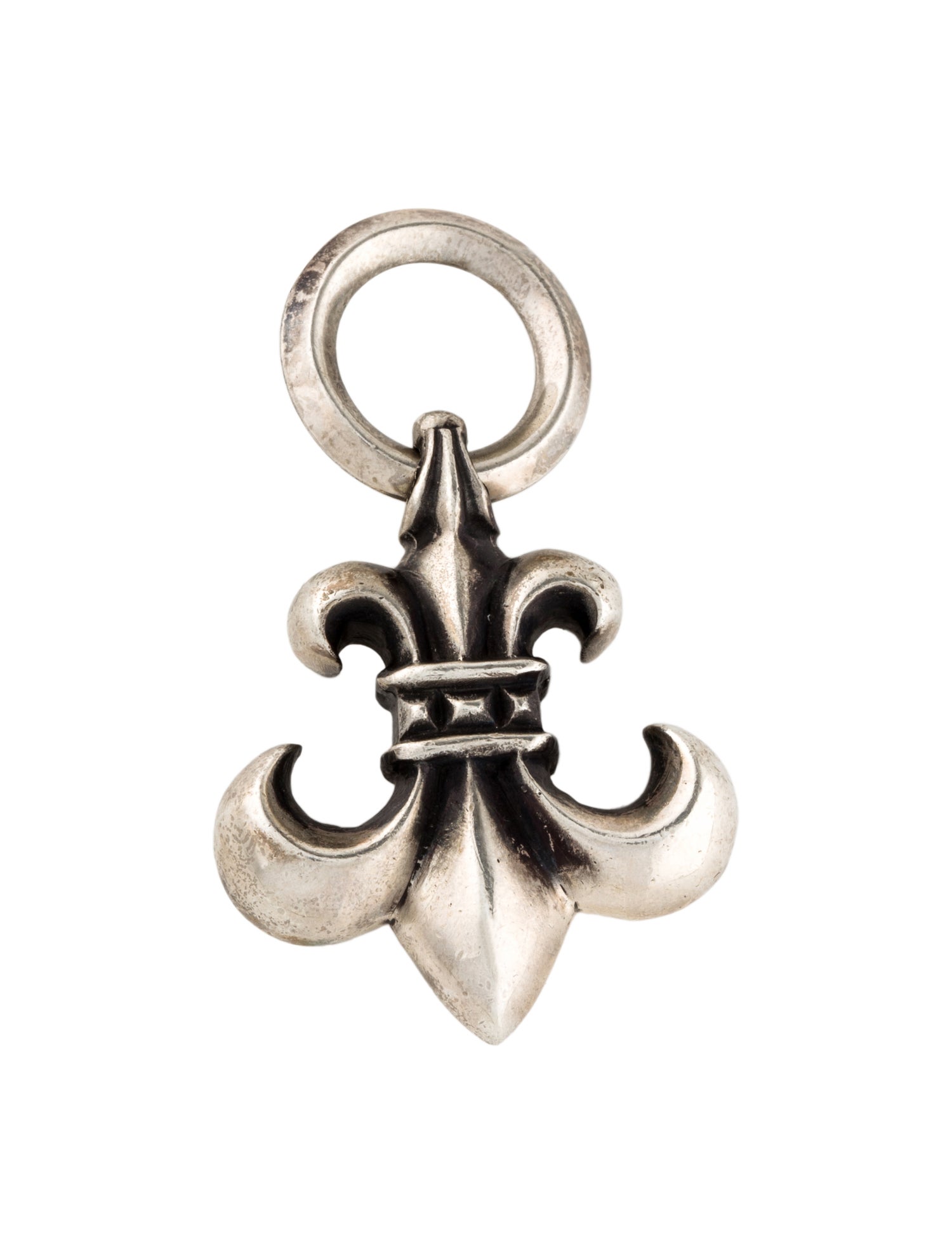 Chrome Hearts BS Fleur Pendant - Sterling Silver Pendant Necklace ...