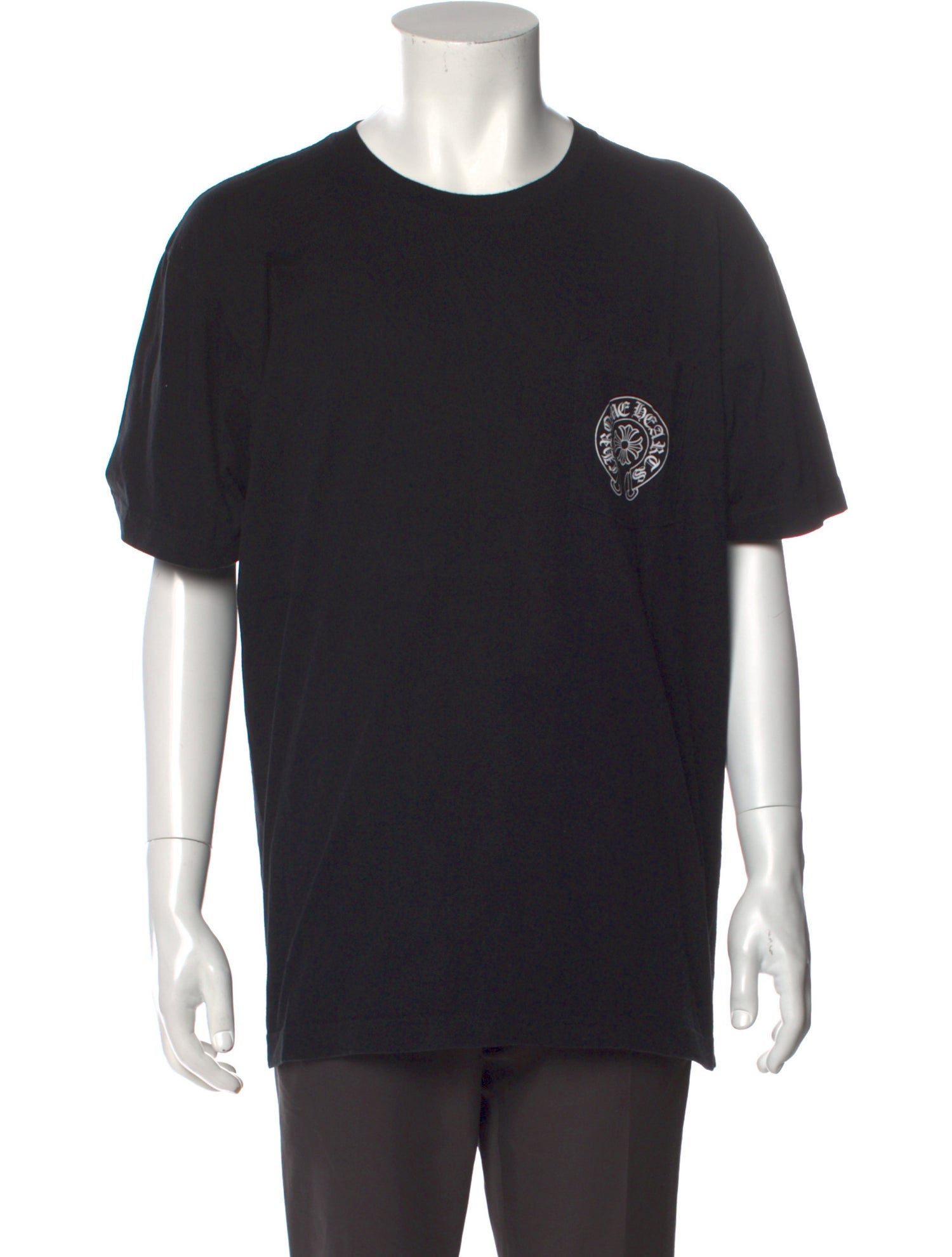 Chrome Hearts St Barth Exclusive Horseshoe Logo Graphic Print T-Shirt ...