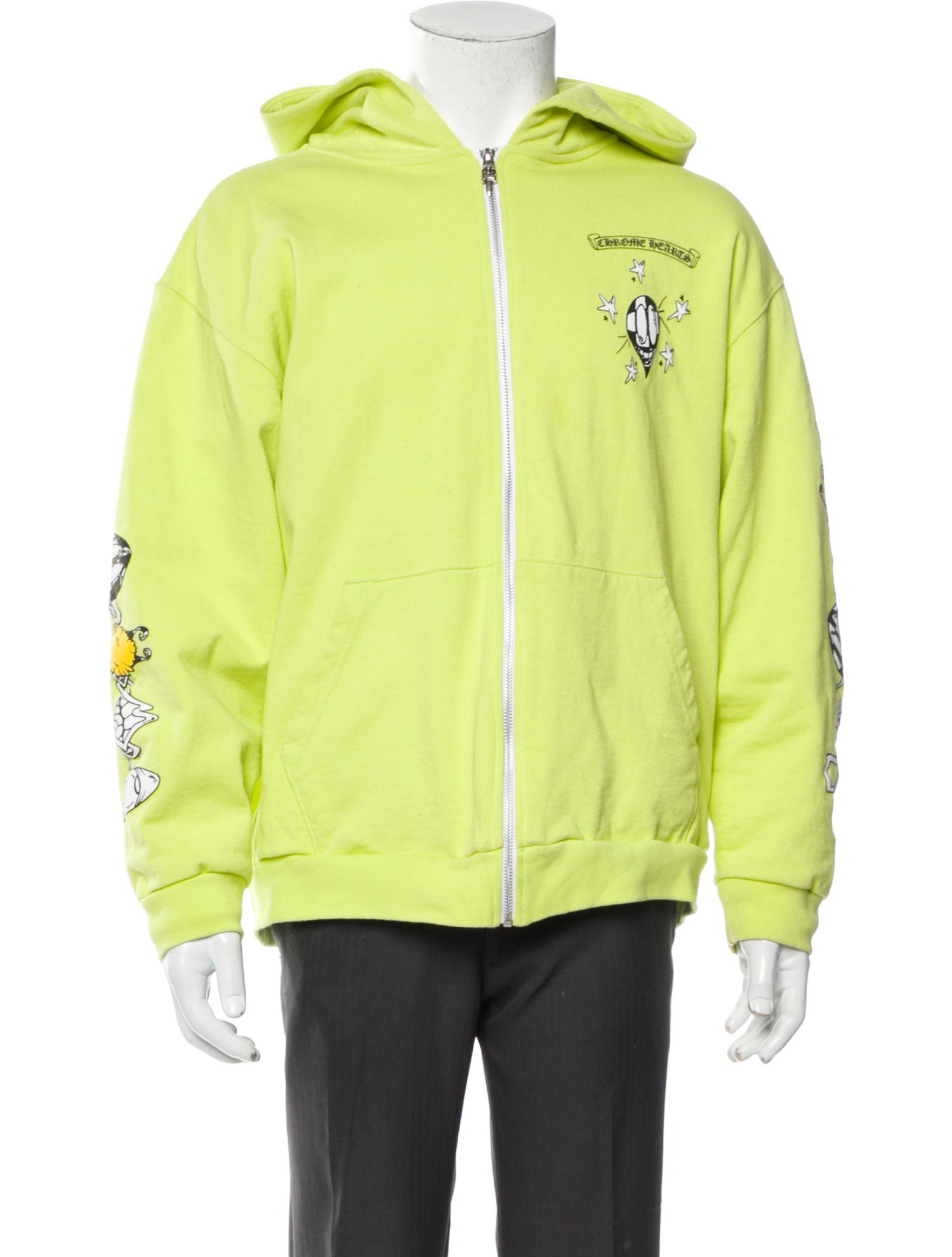 Chrome Hearts x Matty Boy 'Link' Graphic Print Hoodie - Yellow ...