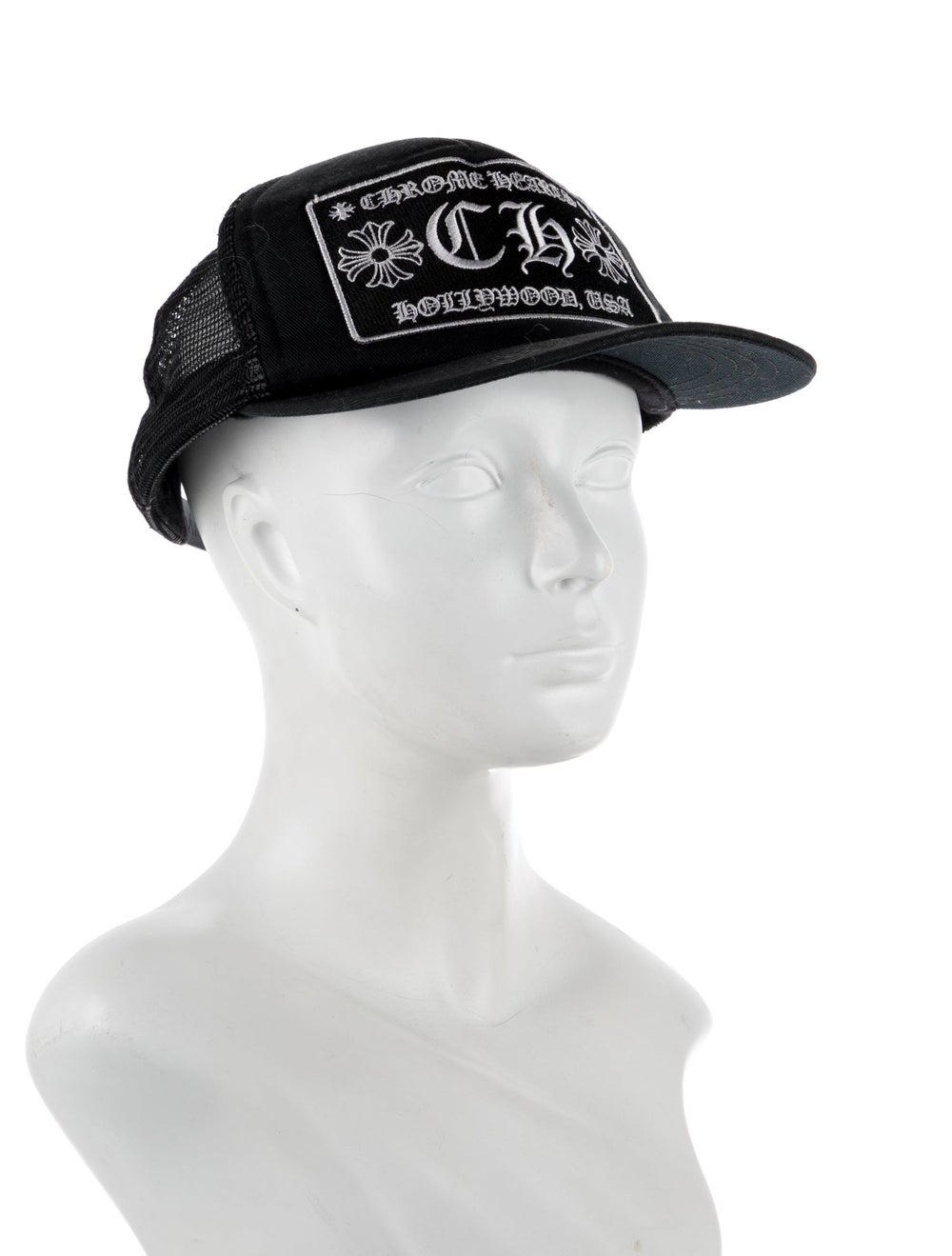 Chrome Hearts CH Logo Trucker Hat - Black Hats, Accessories - CHH52061 ...
