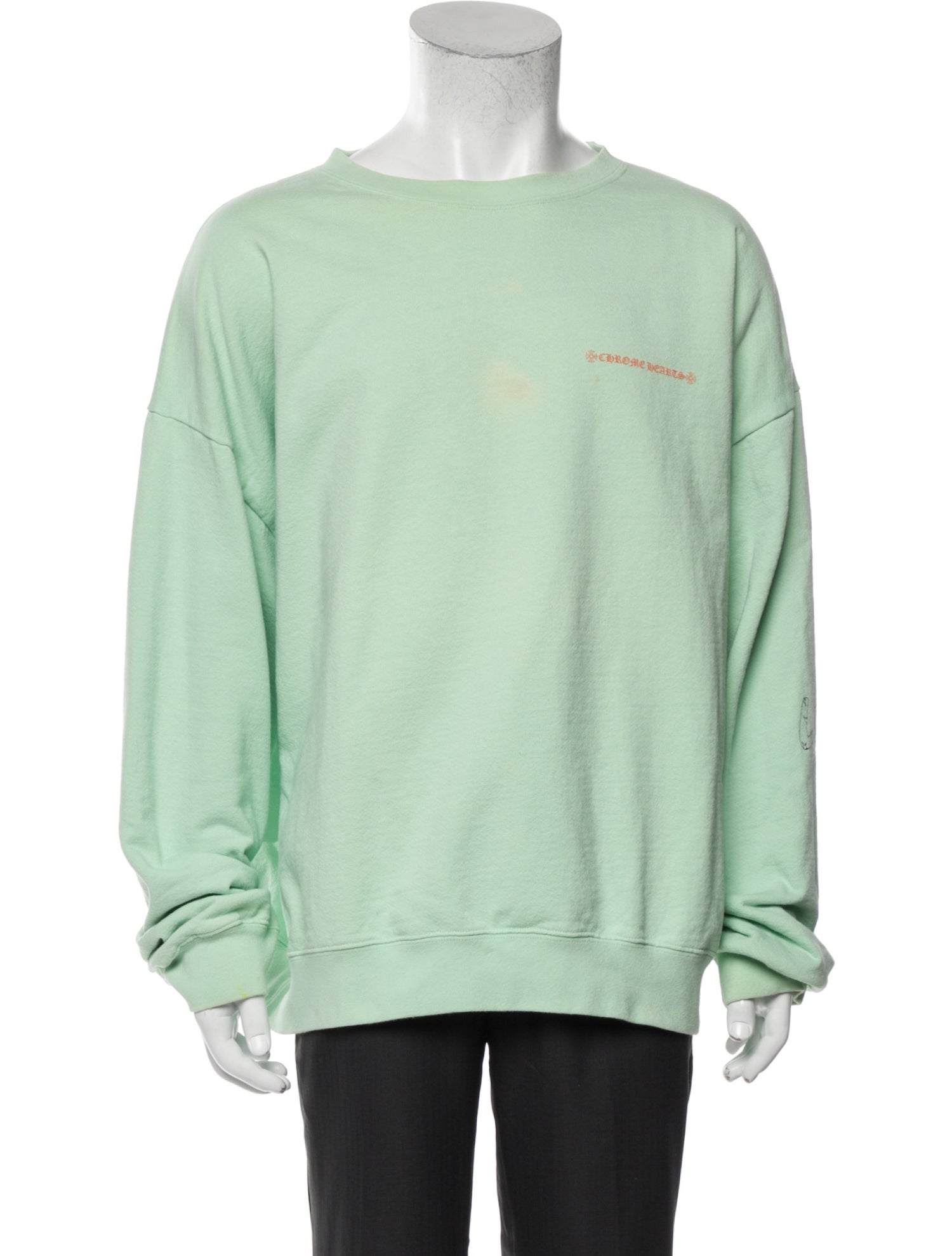 Chrome Hearts x Matty Boy 'Lust' Graphic Print Sweatshirt - Green ...