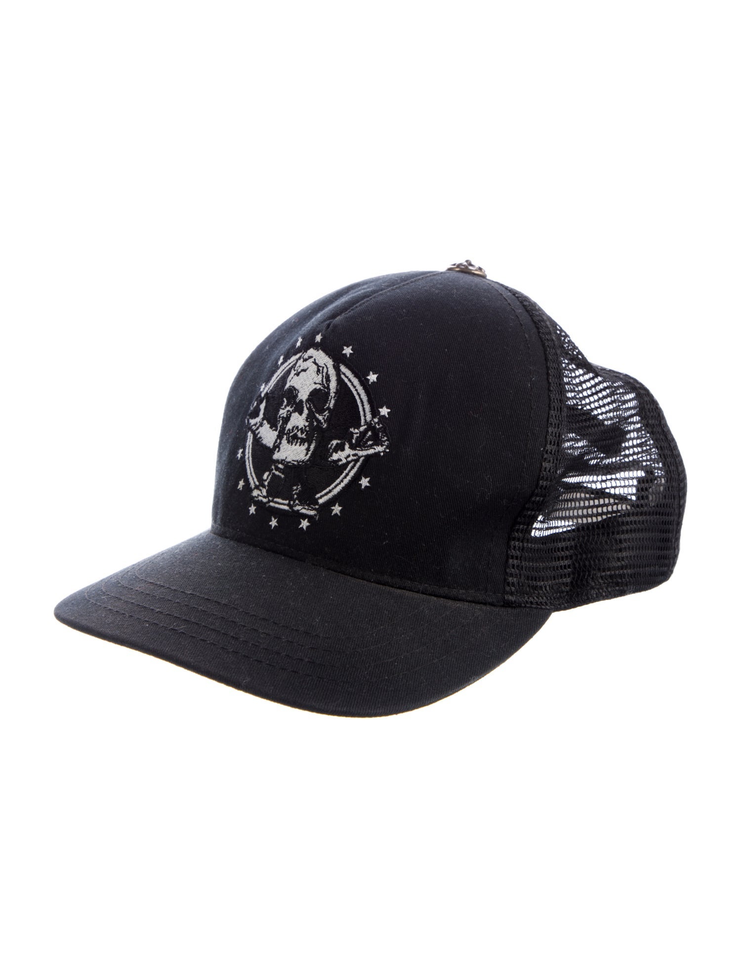 Chrome Hearts Foti Harris Teeter Trucker Hat - Black Hats, Accessories ...