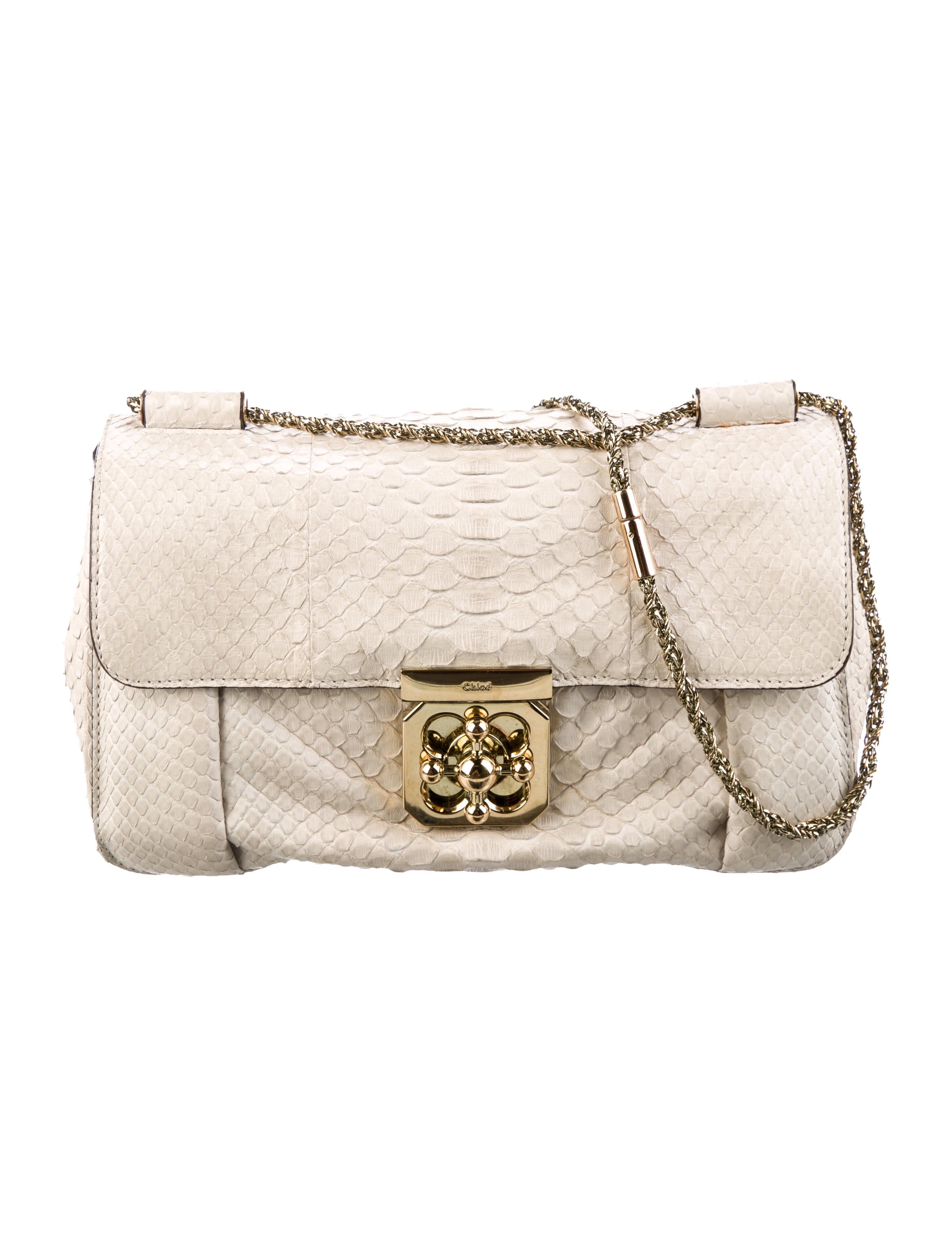 Prada Python-Trimmed Paglia Twist Bag - Neutrals Shoulder Bags ...