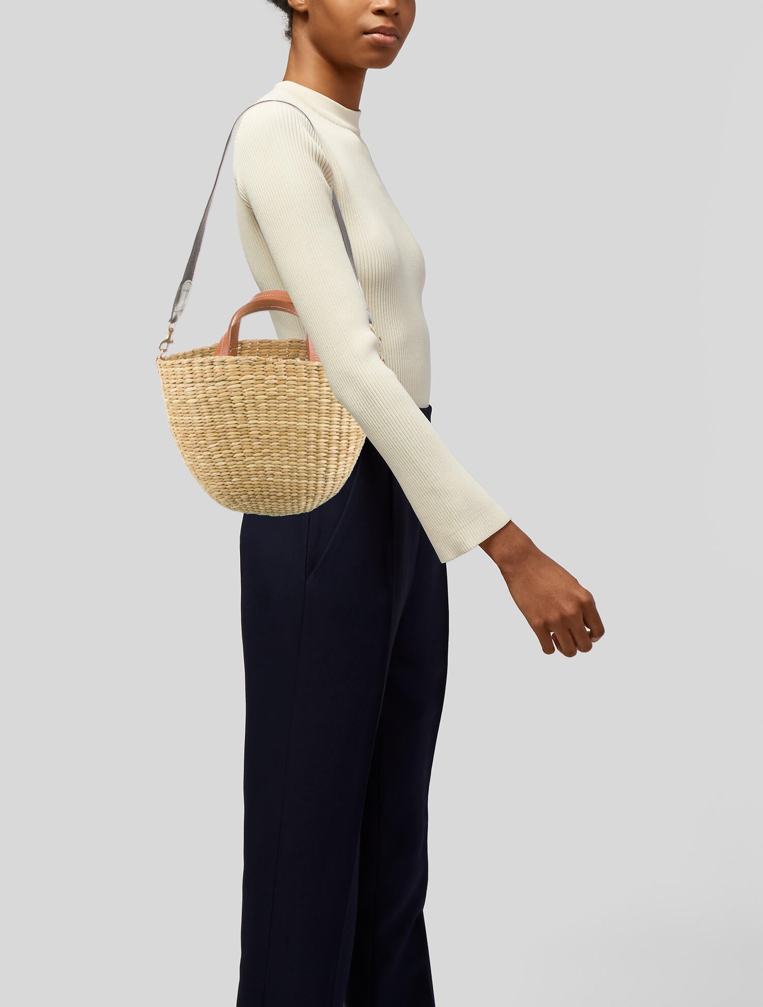 Chloé Wicker Basket Bag - Neutrals Totes, Handbags - CHL230236 | The ...