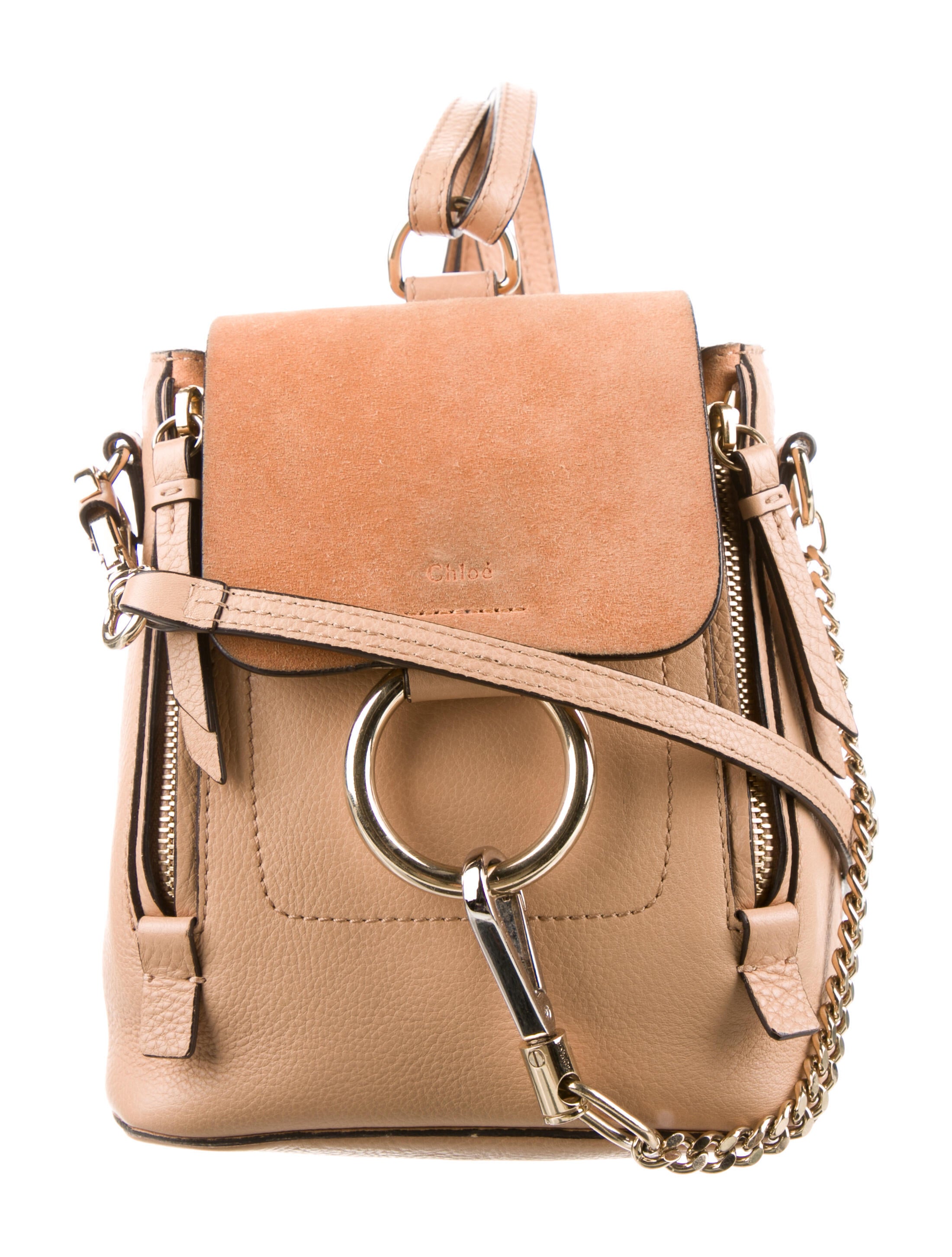 Chloé Leather Backpack - Brown Backpacks, Handbags - CHL231306 | The ...