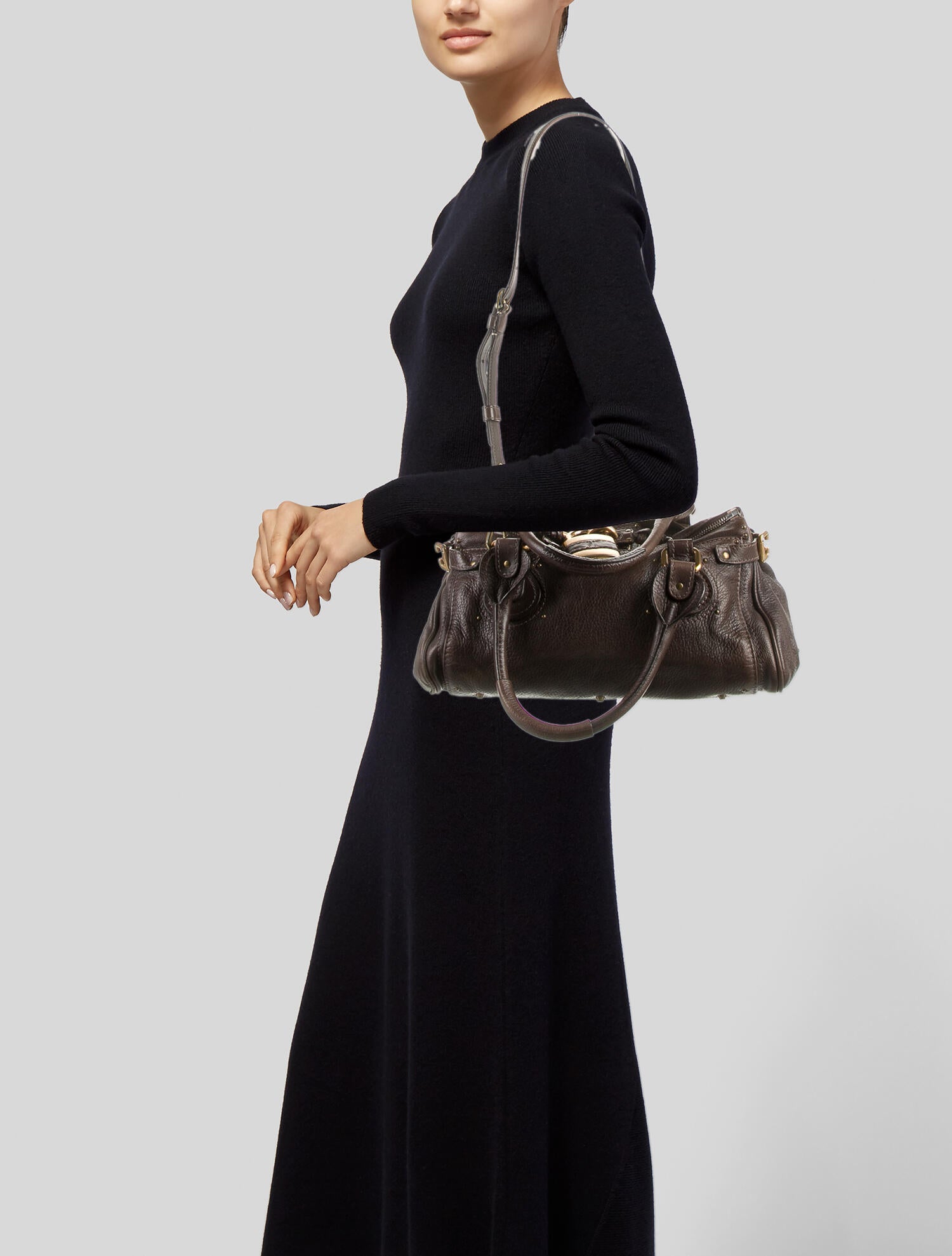 Chloé Paddington Shoulder Bag - Brown Shoulder Bags, Handbags ...