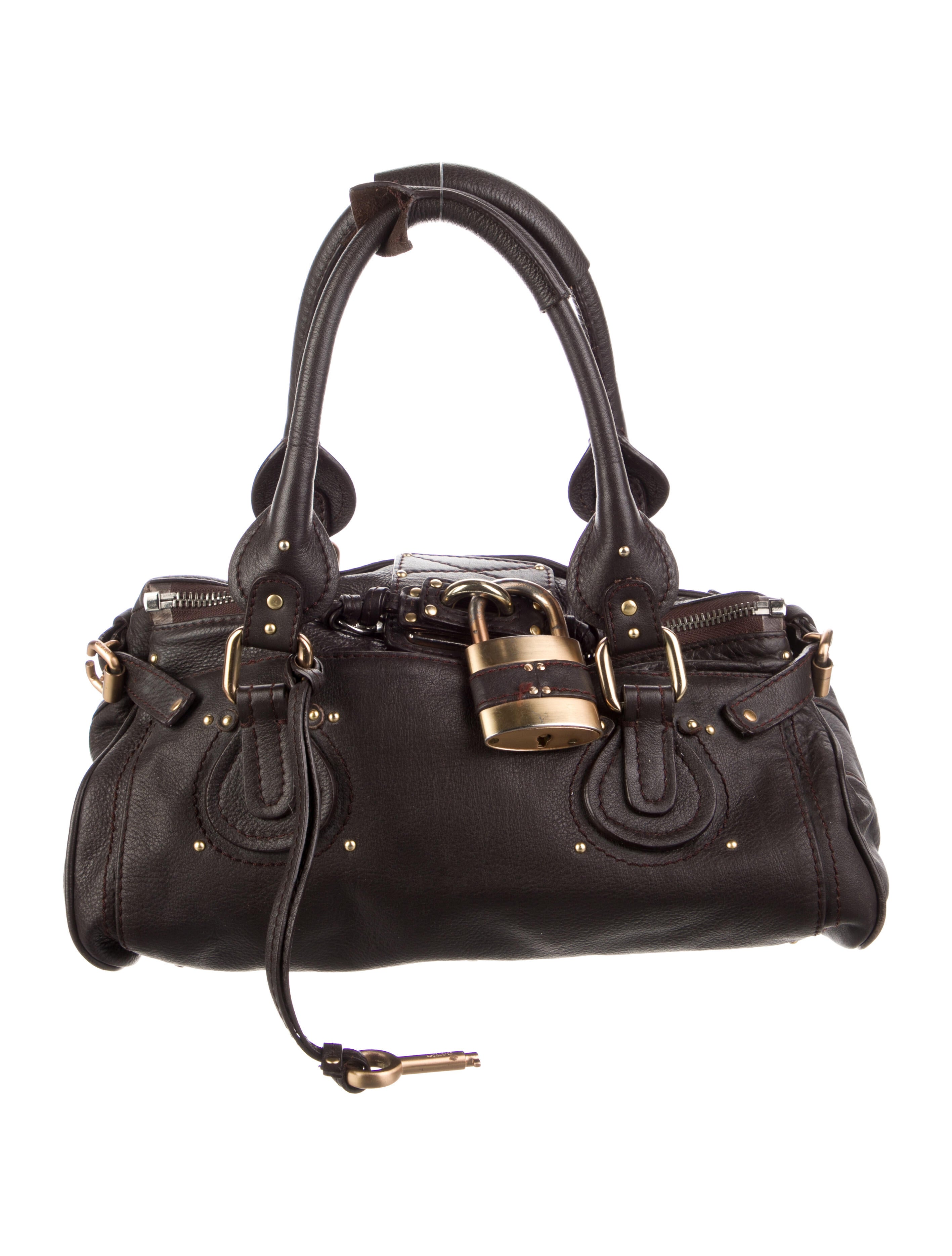 Chloé Paddington Shoulder Bag - Green Shoulder Bags, Handbags ...