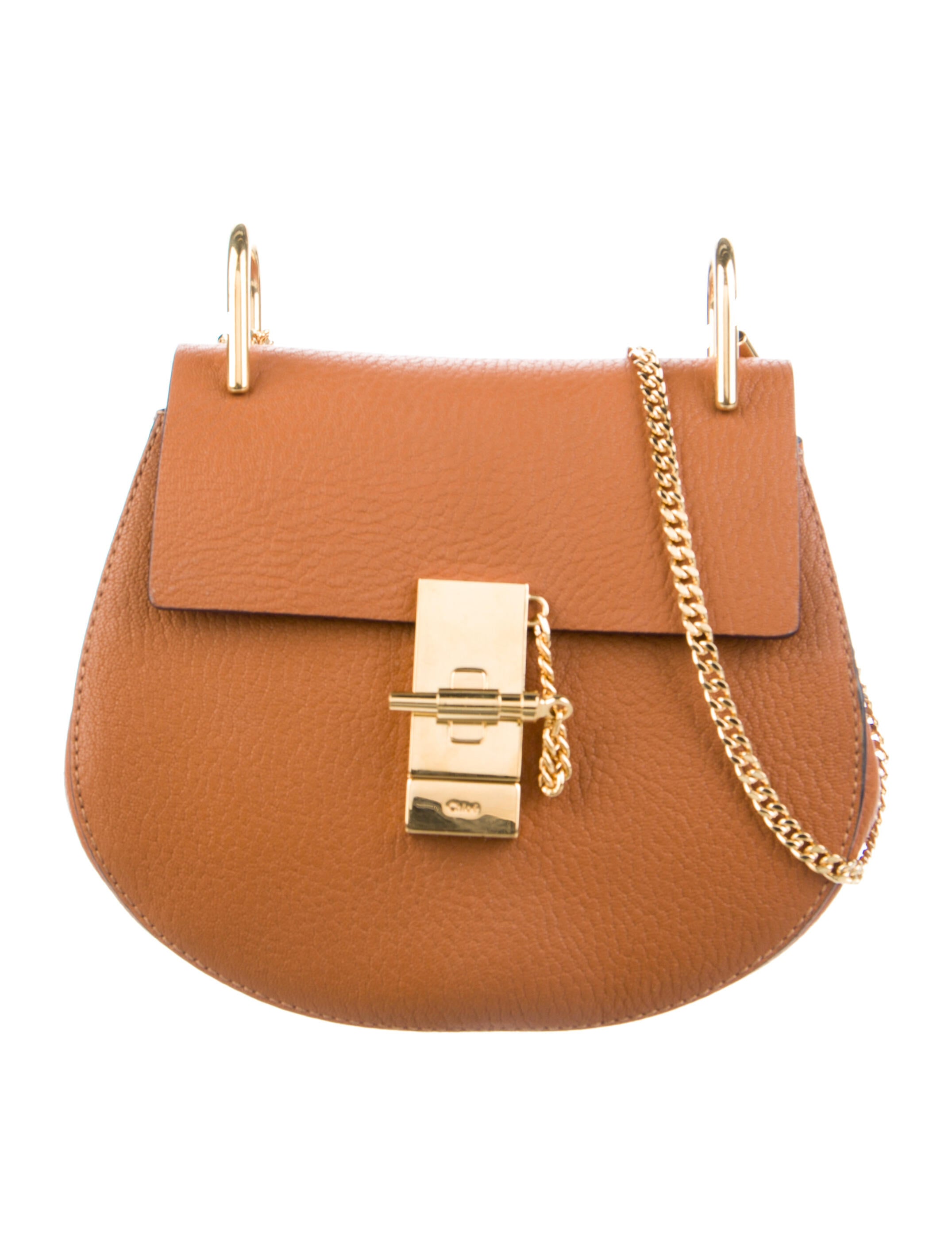 Chloé Small Python-Trimmed Faye Bag - Brown Crossbody Bags, Handbags ...