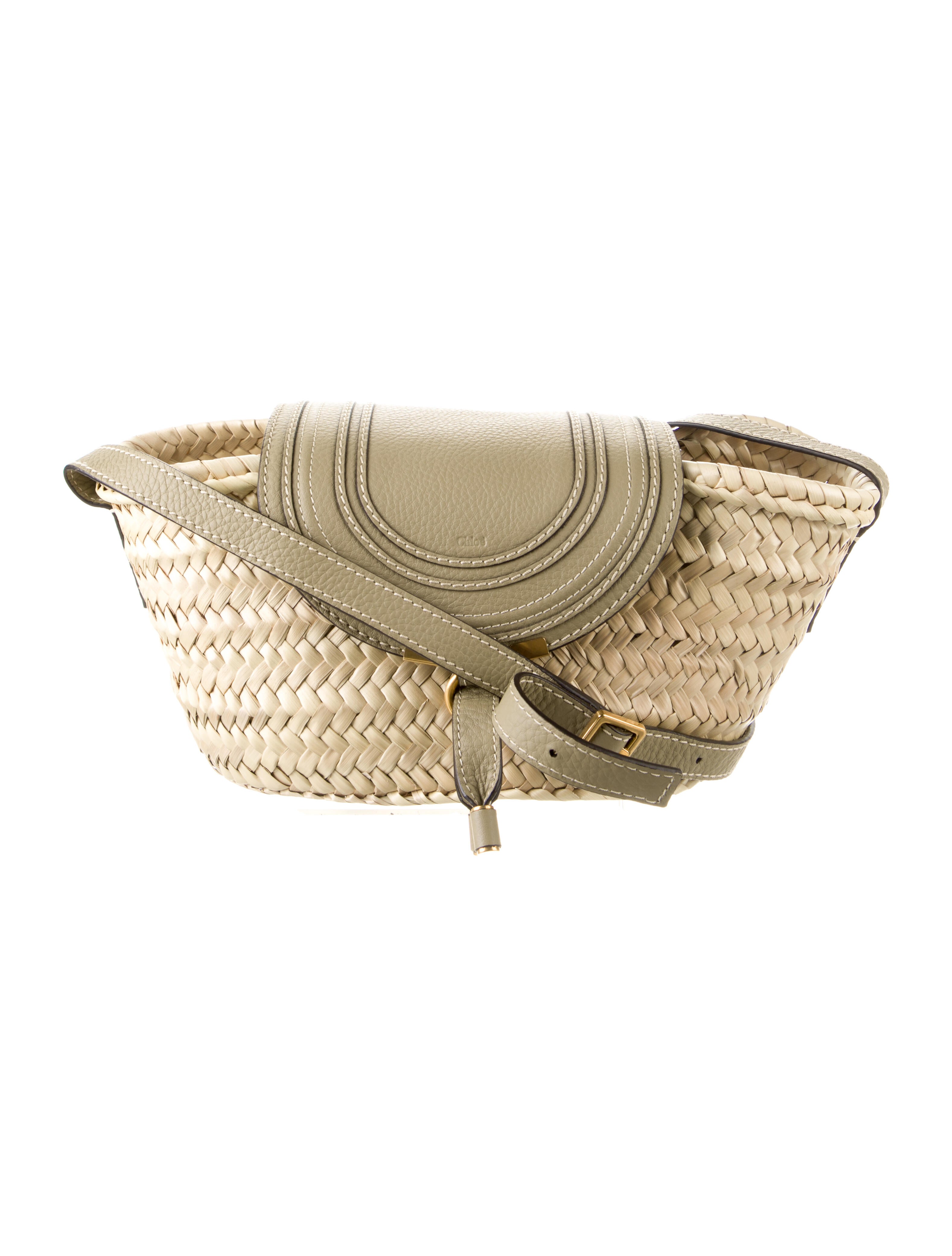 Chloé Small Marcie Basket Bag - Neutrals Crossbody Bags, Handbags ...
