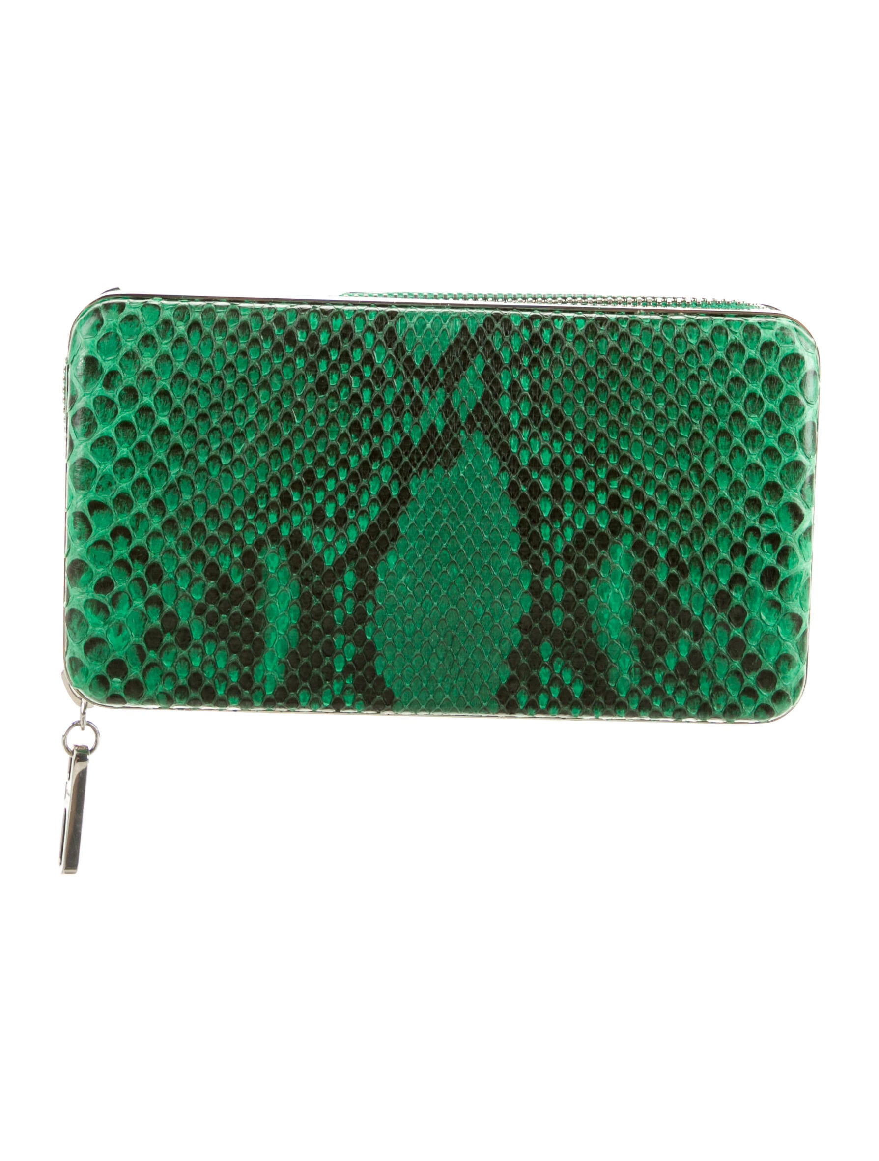 Burberry Prorsum Alma Fox Clutch - Green Clutches, Handbags - BUF20512 ...