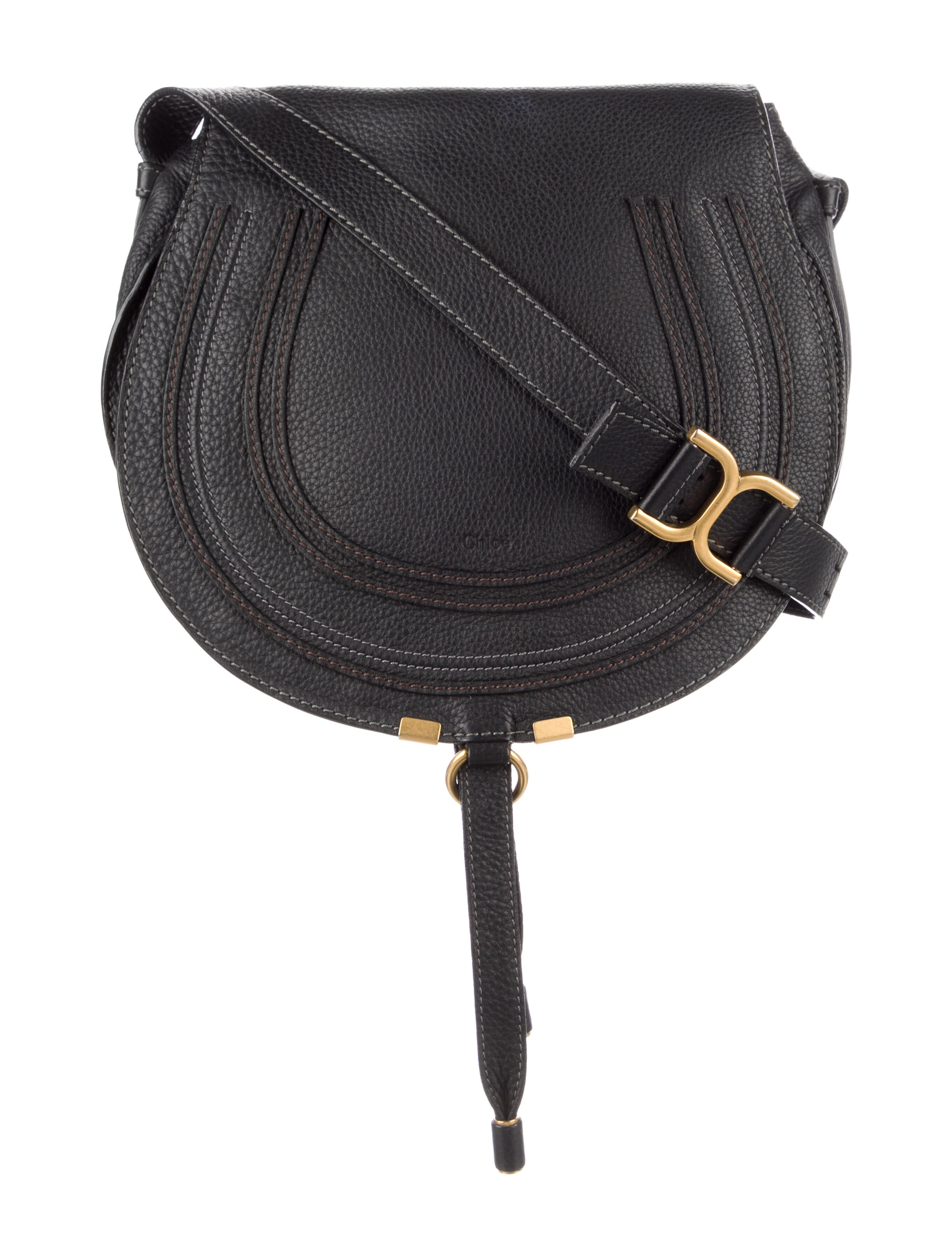 Chloé Medium Marcie Crossbody Bag - Black Crossbody Bags, Handbags ...