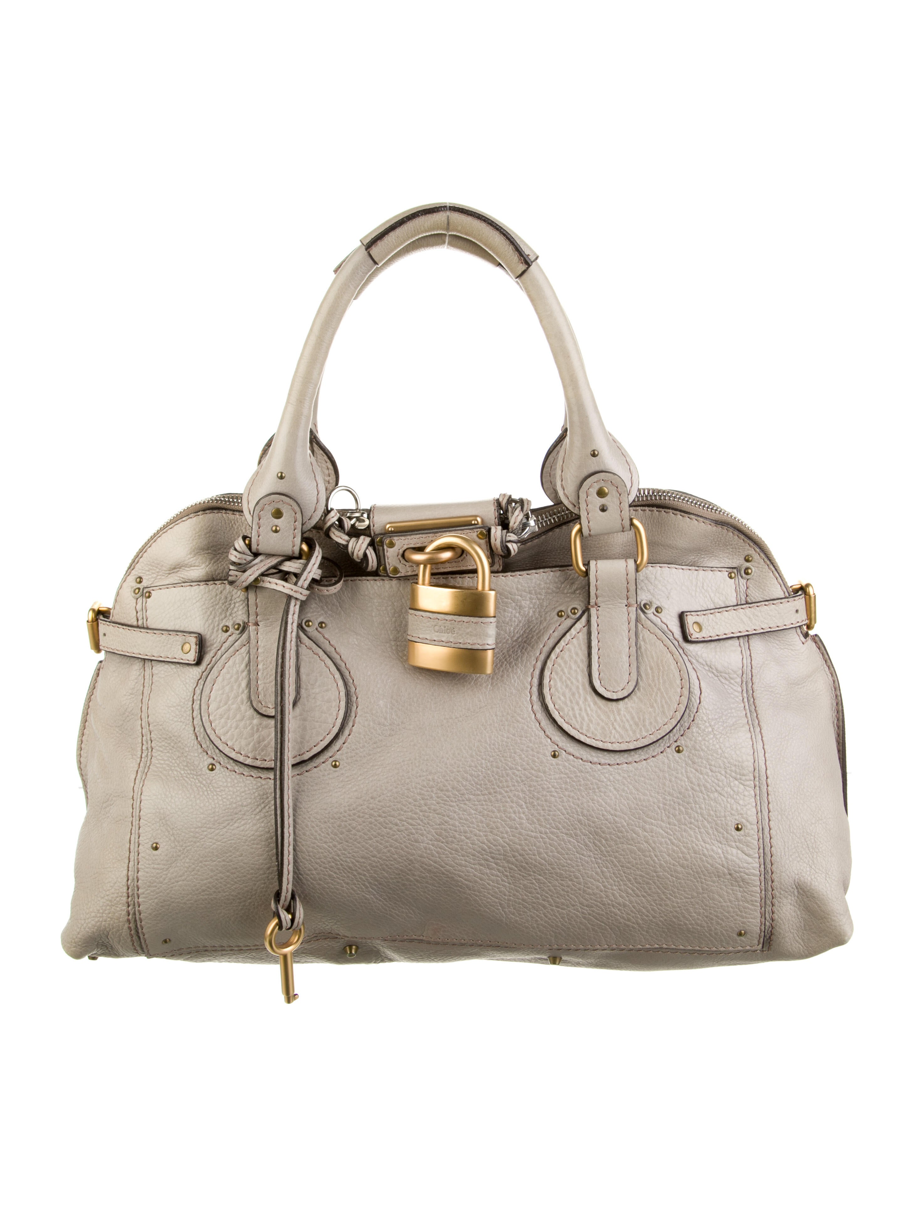 Chloé Leather Tote Bag - Neutrals Totes, Handbags - CHL249995 | The ...