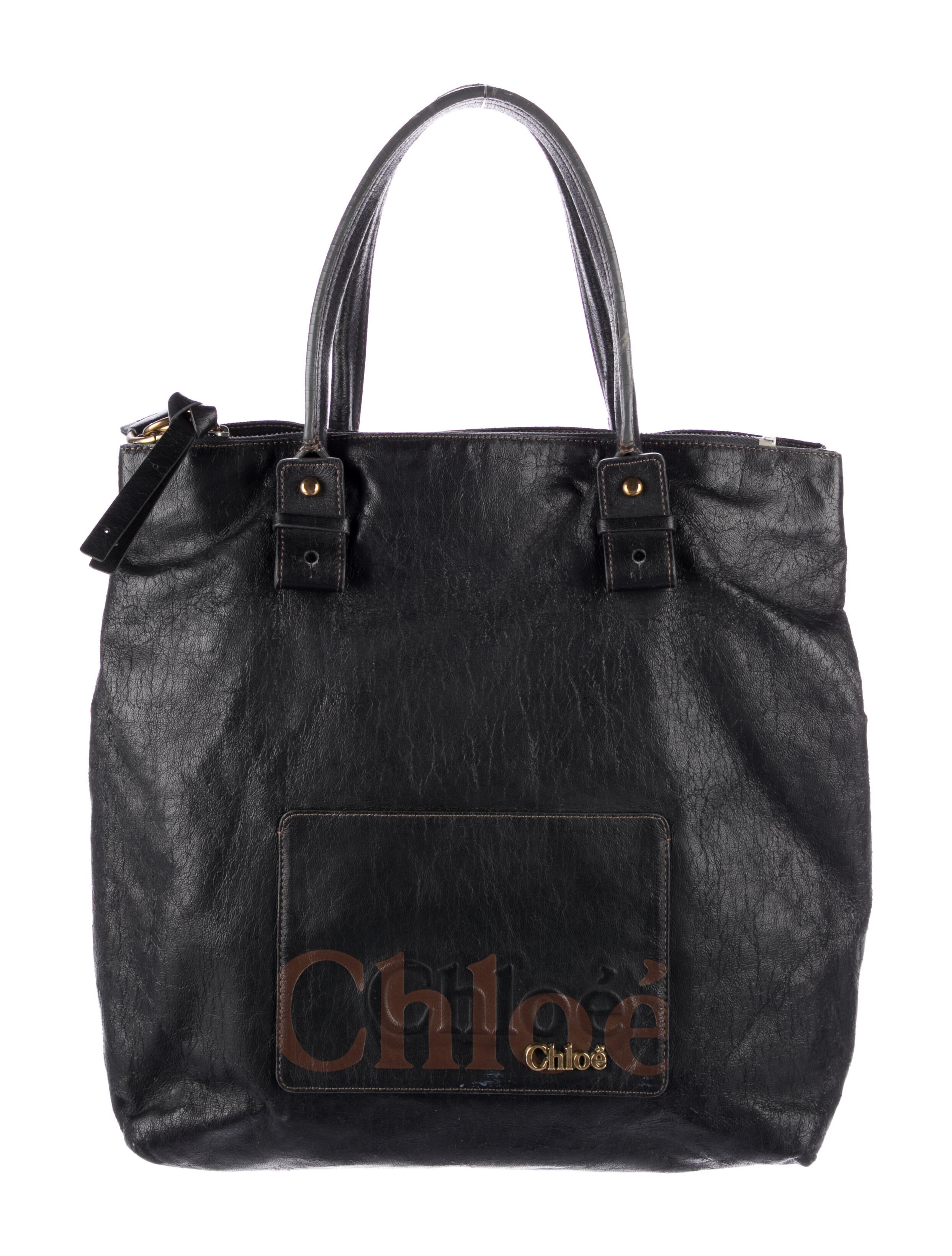 Chloé Leather Paddington Capsule Tote - Black Totes, Handbags ...