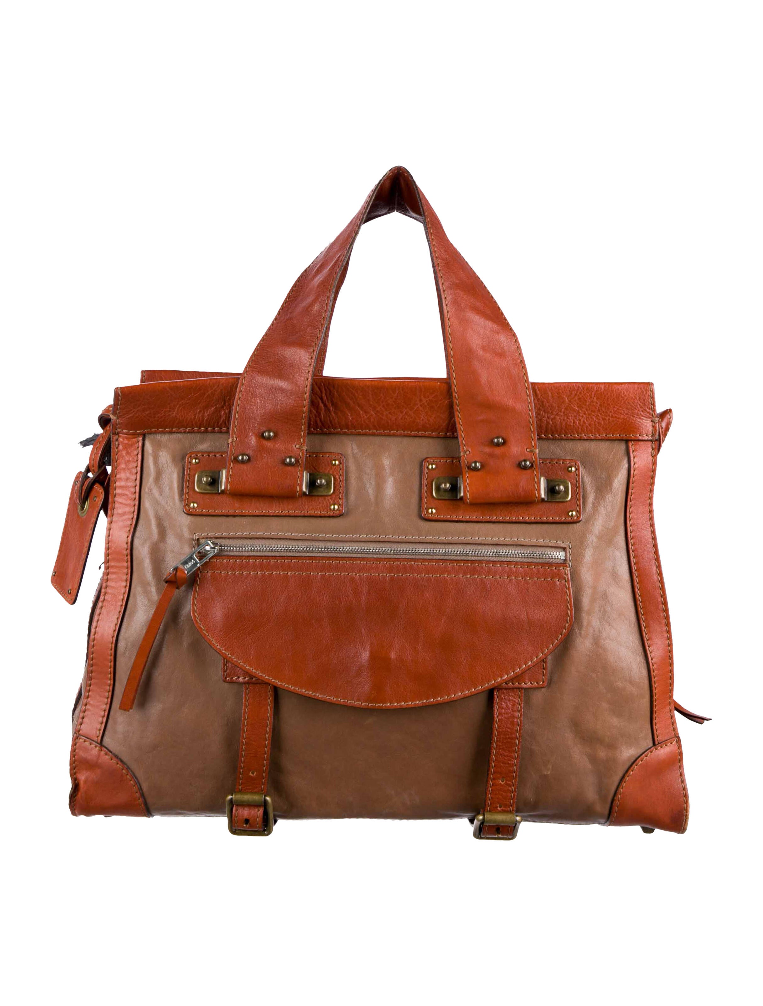 Chloé Paddington Tote - Brown Totes, Handbags - CHL233395 | The RealReal