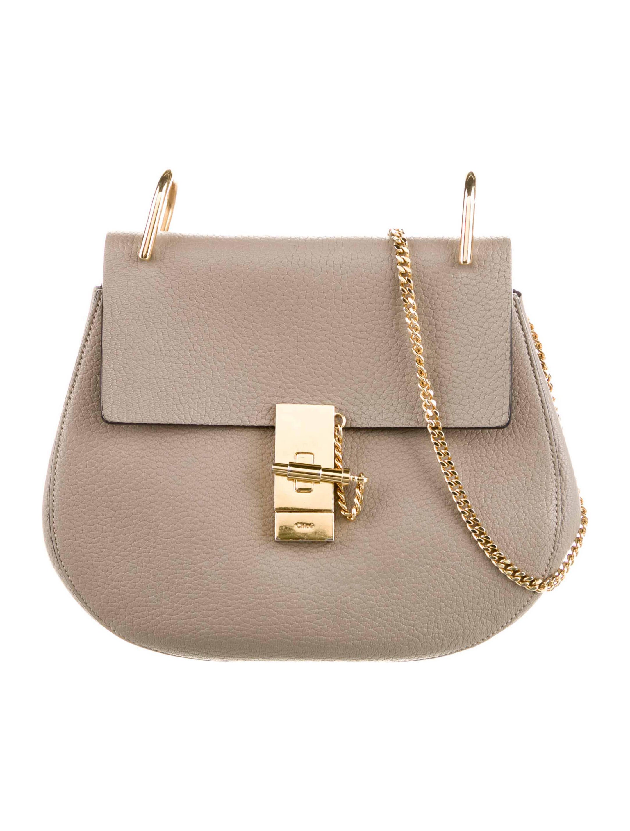 Chloé Medium Drew Crossbody Bag - Grey Crossbody Bags, Handbags ...