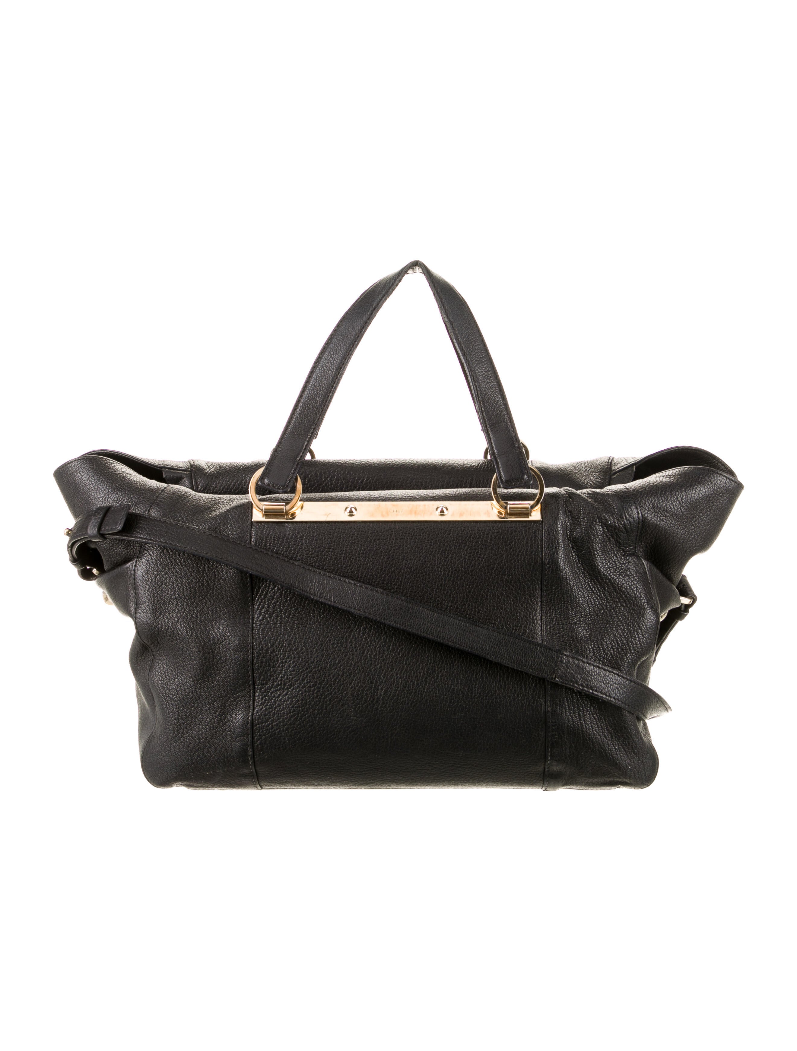 Chloé Leather Bridget Tote - Black Totes, Handbags - CHL254892 | The ...