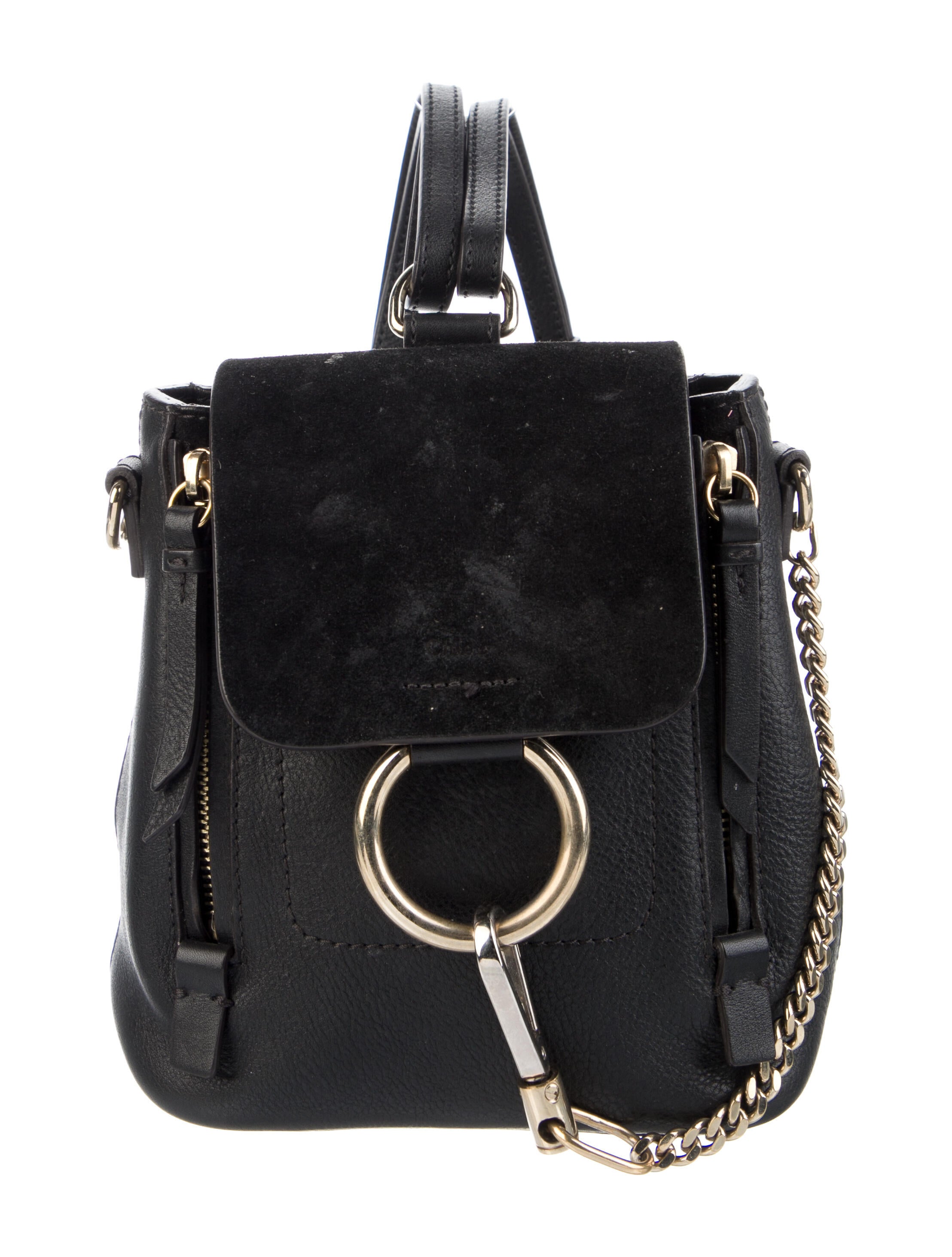 Chloé Faye Backpack - Black Backpacks, Handbags - CHL255315 | The RealReal