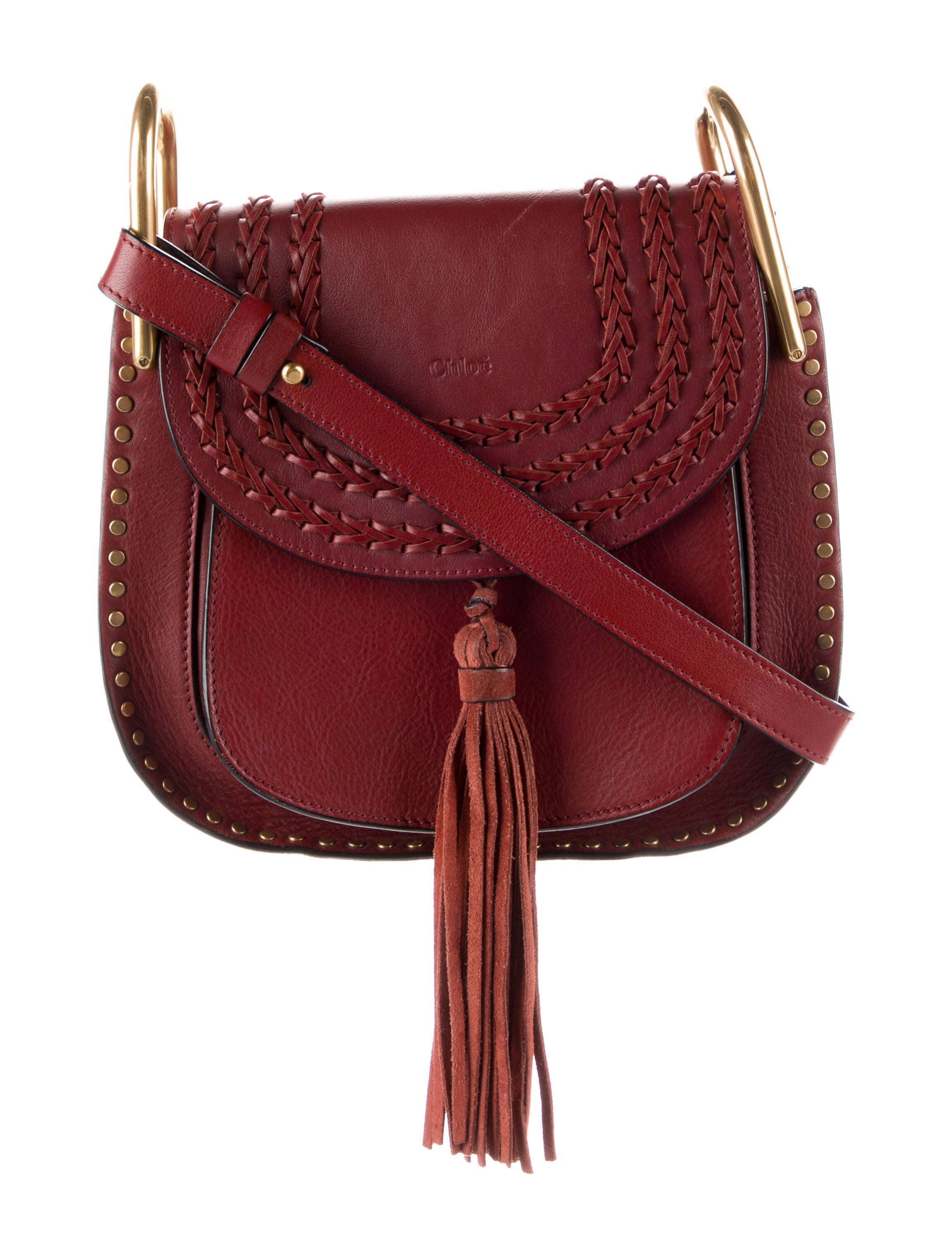 Chloé Hudson Leather Tassel Crossbody Bag - Neutrals Crossbody Bags, Handbags - CHL258544 | The ...