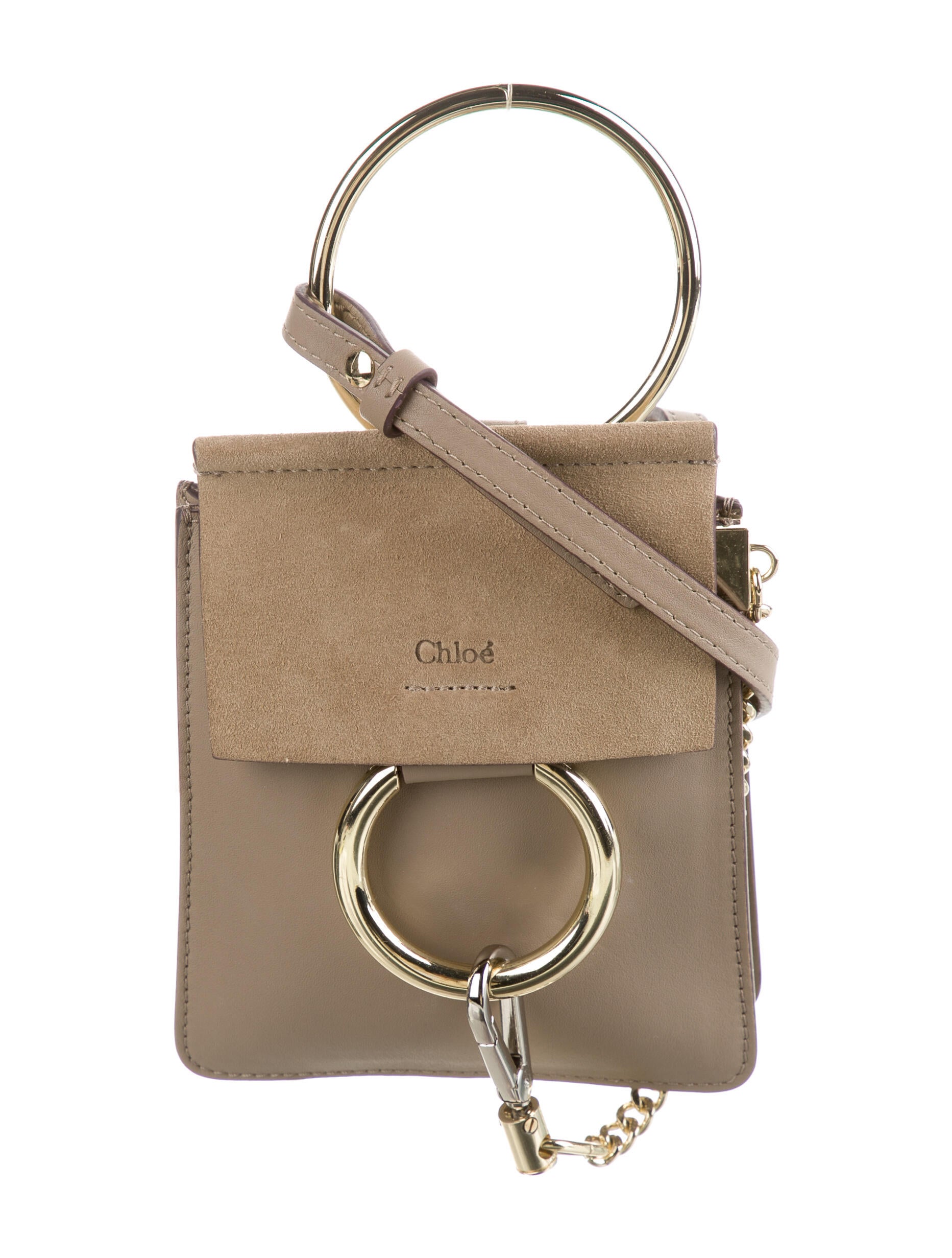 Chloé Raffia Leather-Trim Crossbody Bag - Neutrals Crossbody Bags ...