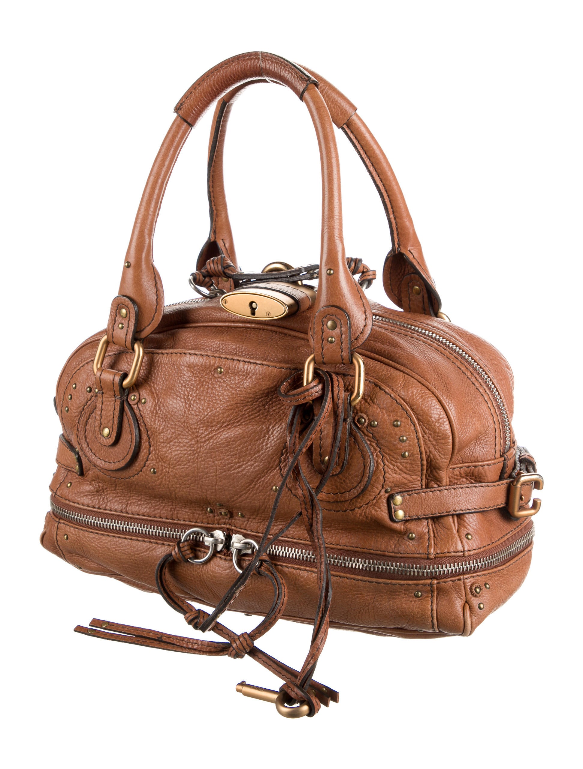 Chloé Leather Paddington Shoulder Bag - Shoulder Bags, Handbags | The ...