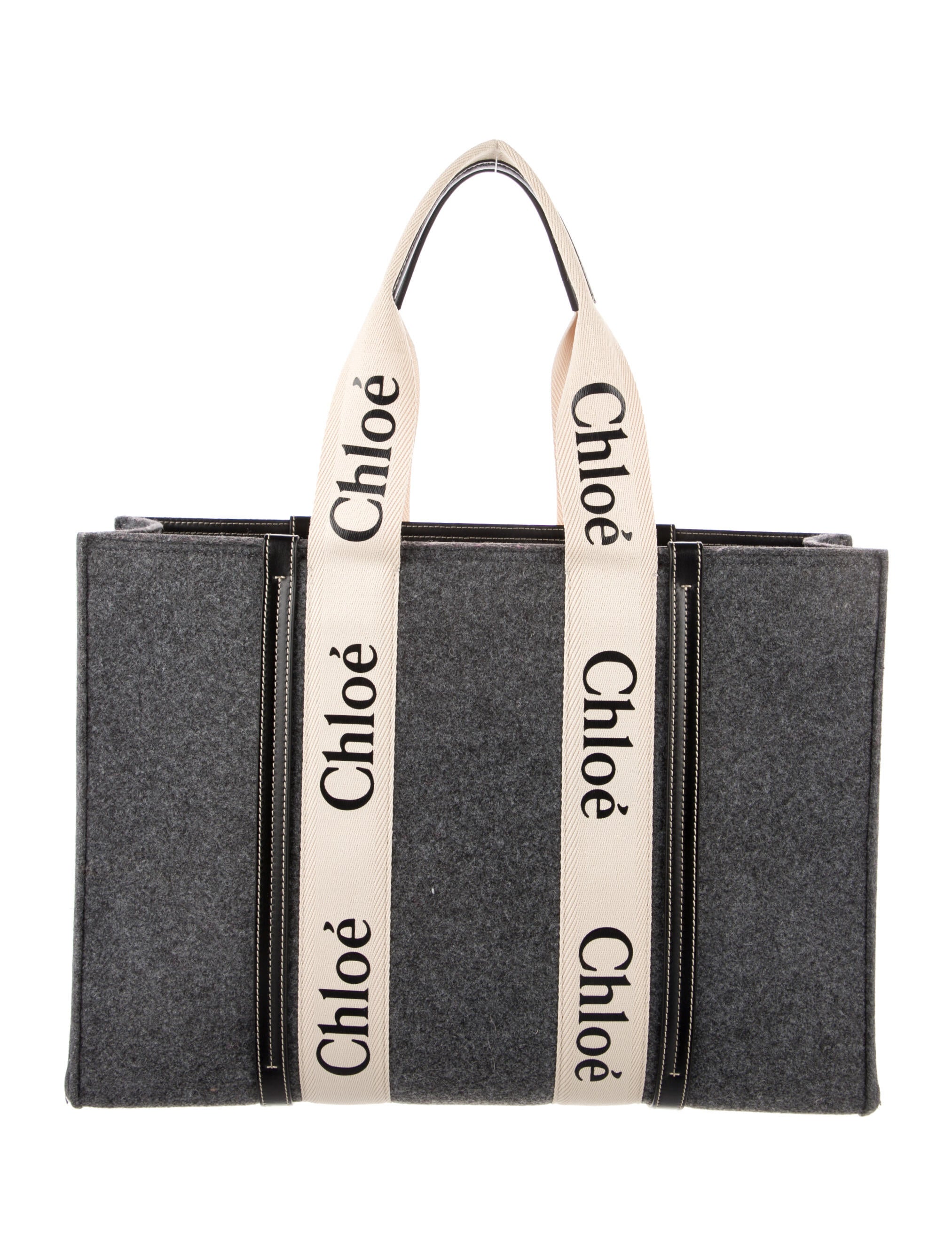 Chloé Medium Woody Tote - Blue Totes, Handbags - CHL261770 | The RealReal