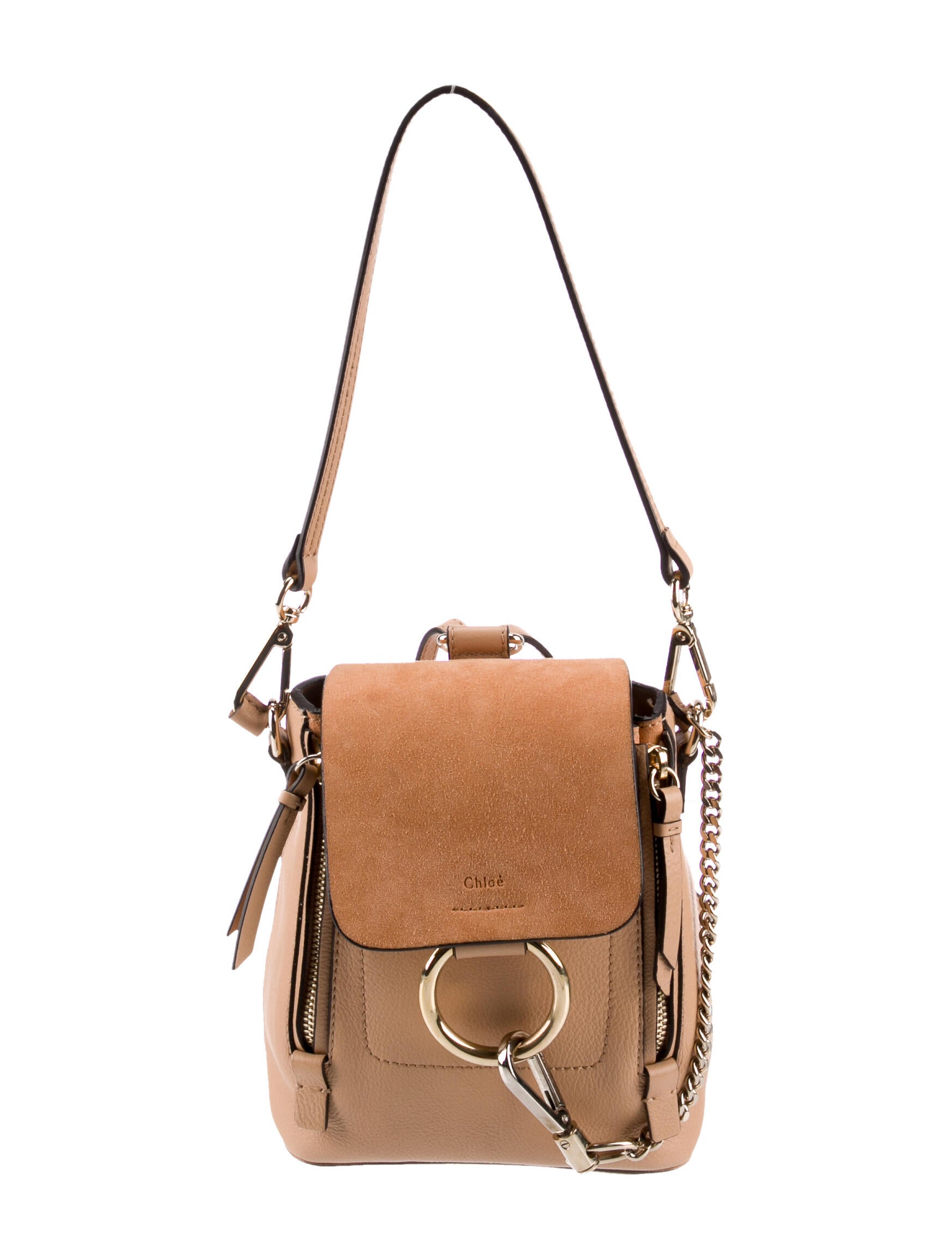 See by Chloé Small Leather Backpack - Green Backpacks, Handbags ...