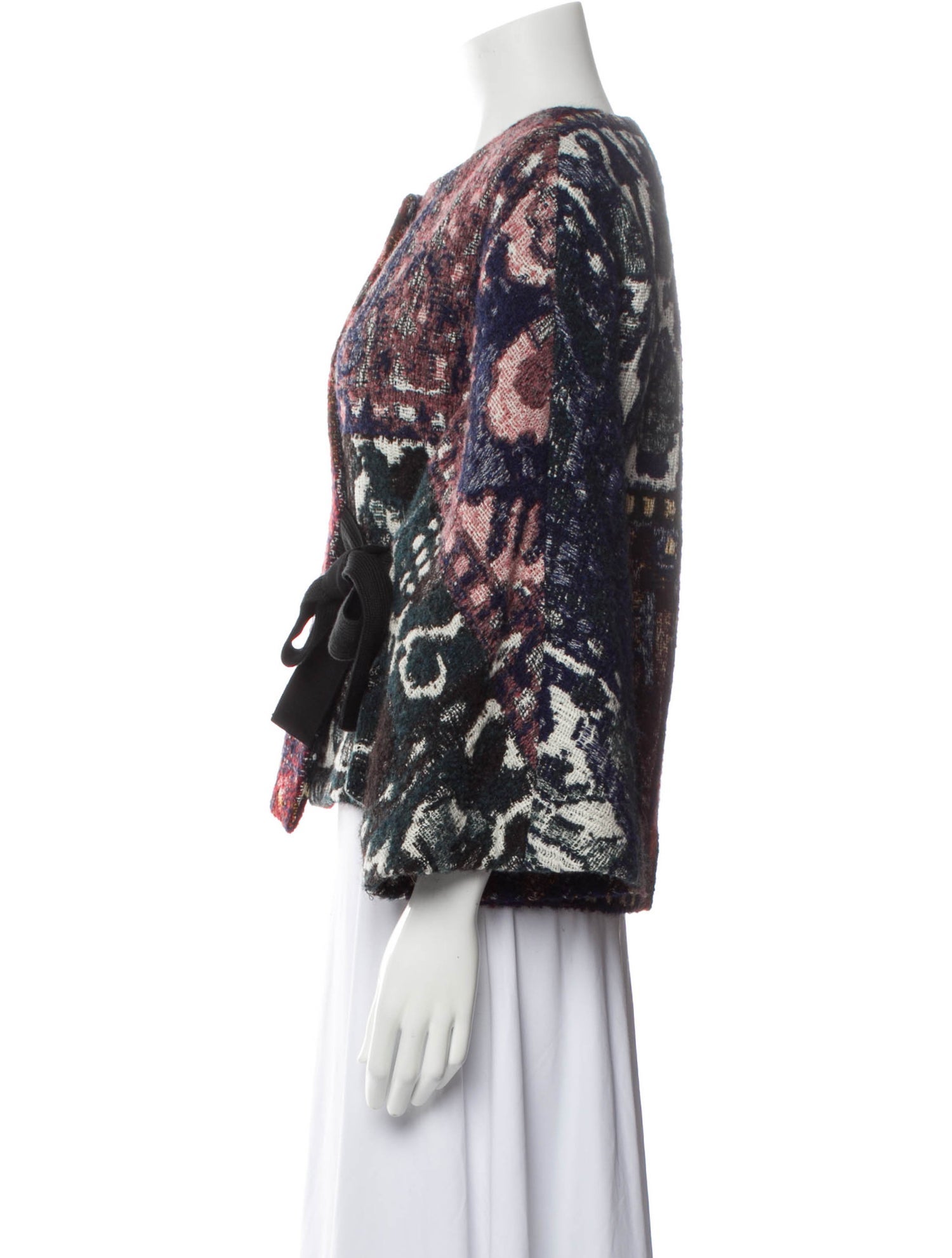 Chloé Floral Print Evening Jacket - Red Jackets, Clothing - CHL276981 ...