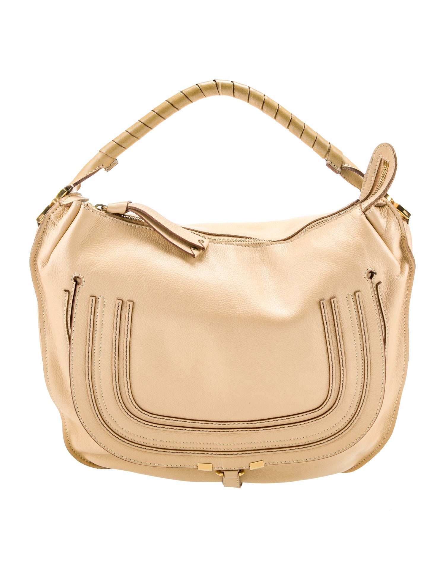 Chloé Large Marcie Hobo - Neutrals Hobos, Handbags - CHL292896 | The ...
