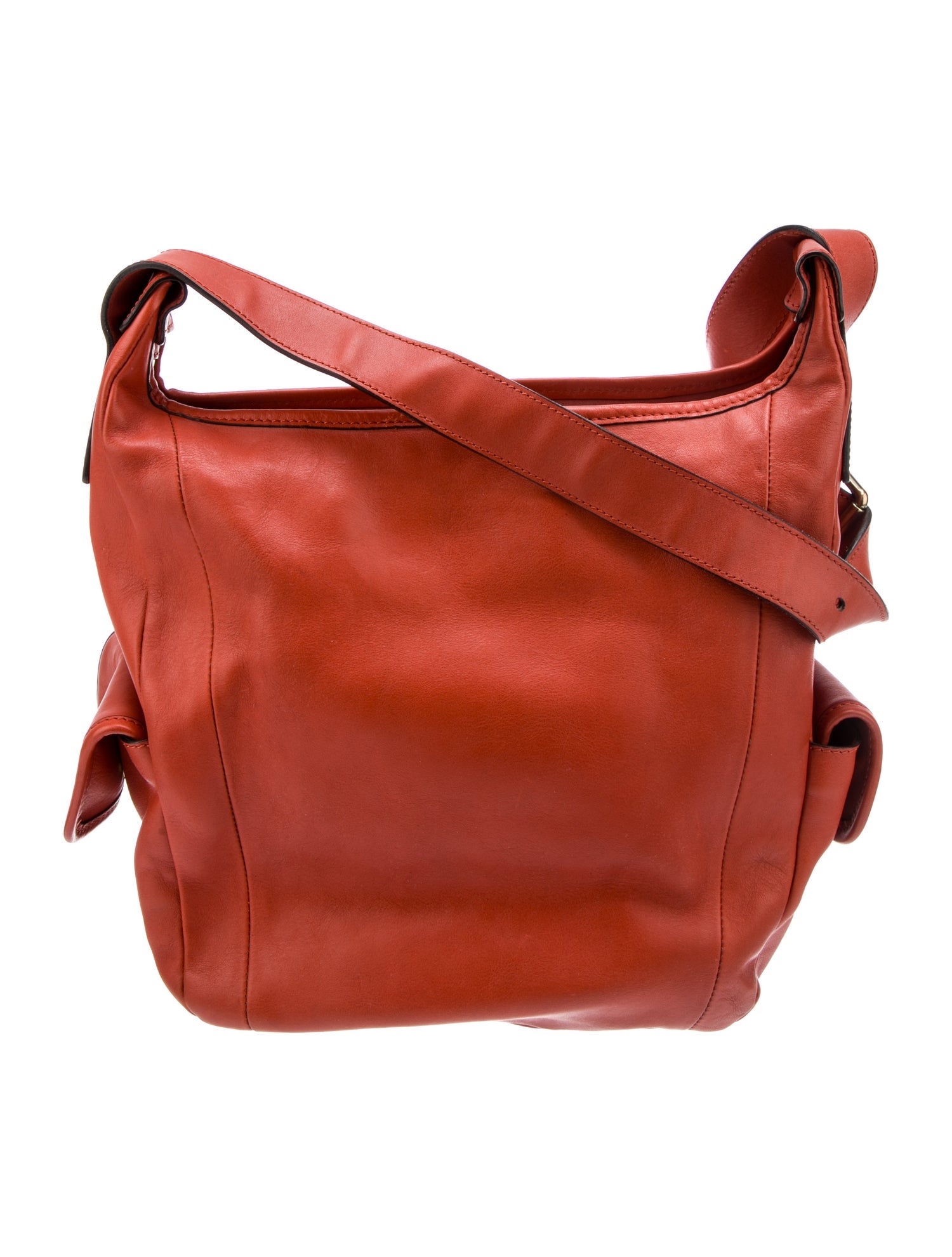 Chloé Leather Shoulder Bag - Red Shoulder Bags, Handbags - CHL282387 ...