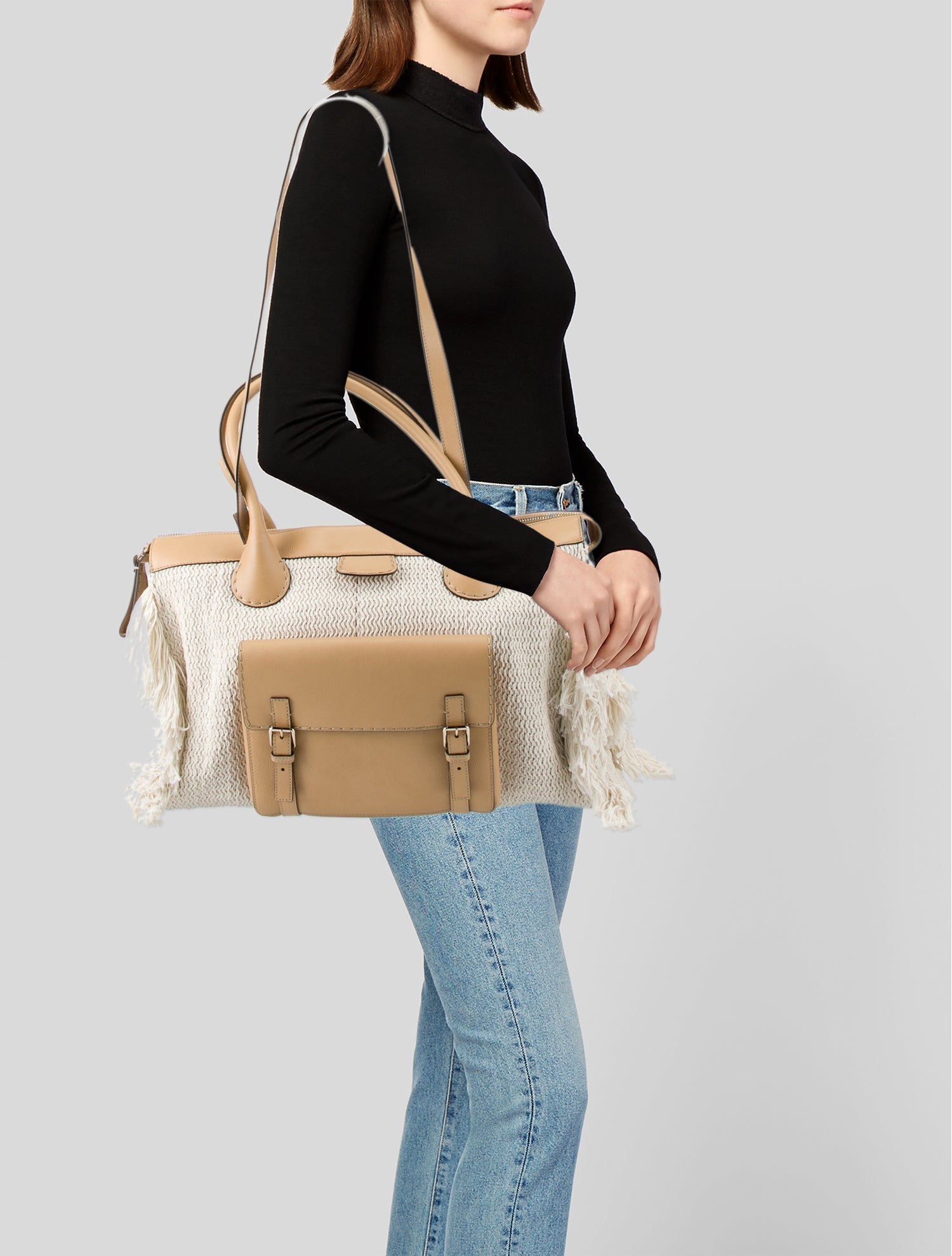 Chloé Medium Edith Day Bag - Neutrals Totes, Handbags - CHL283743 | The ...
