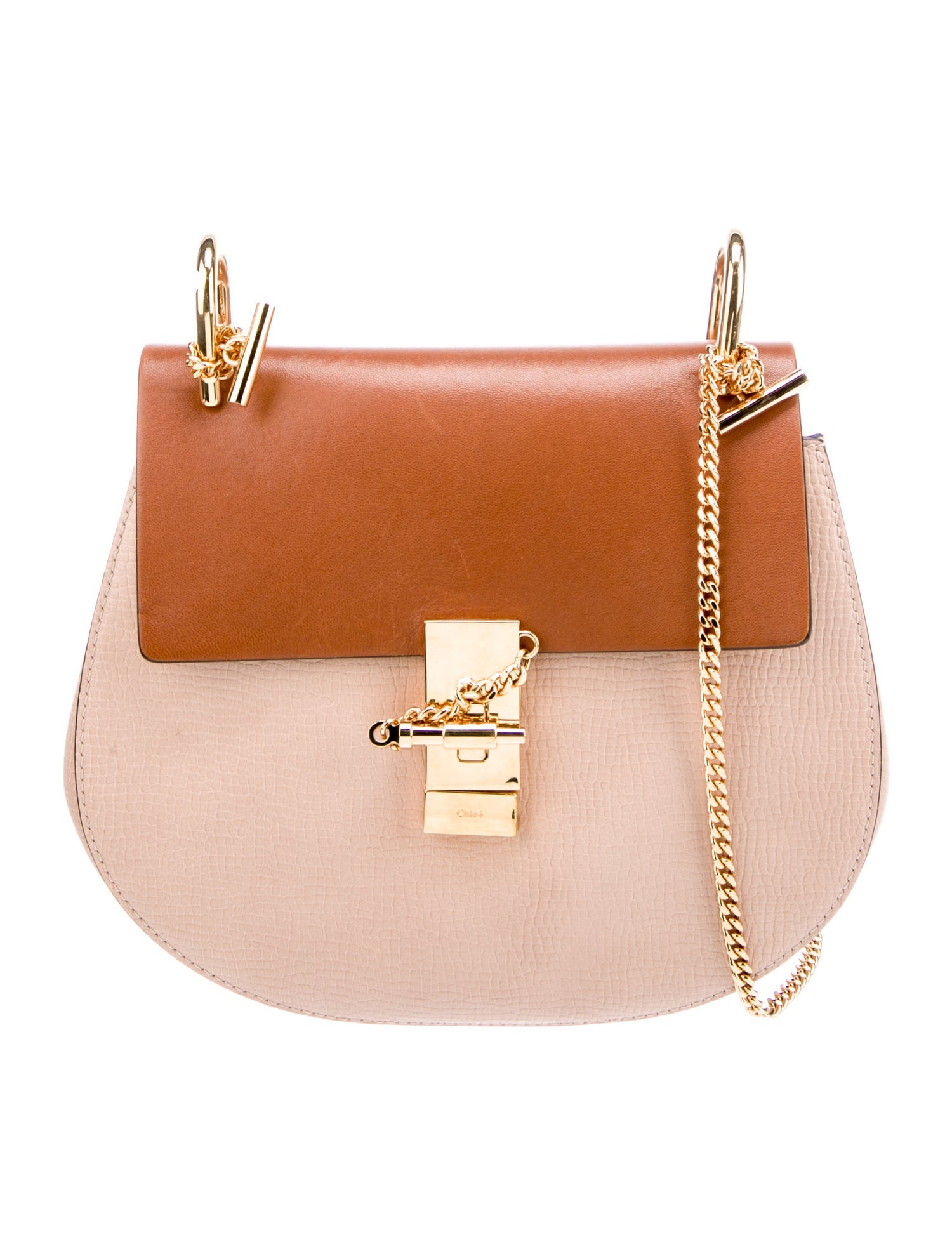 Chloé Drew Leather Crossbody Bag - Crossbody Bags, Handbags | The RealReal