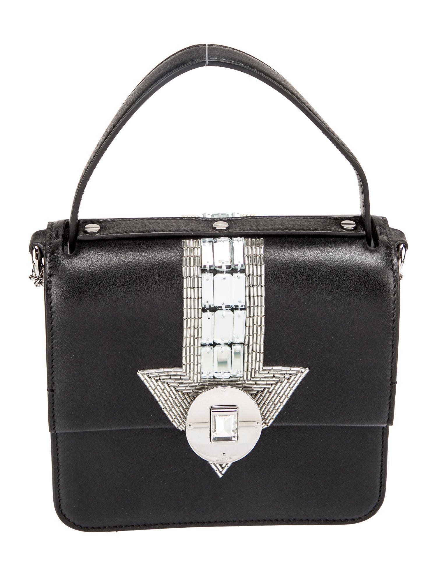 Chloé Penelope Small Top Handle Bag - Black Shoulder Bags, Handbags ...