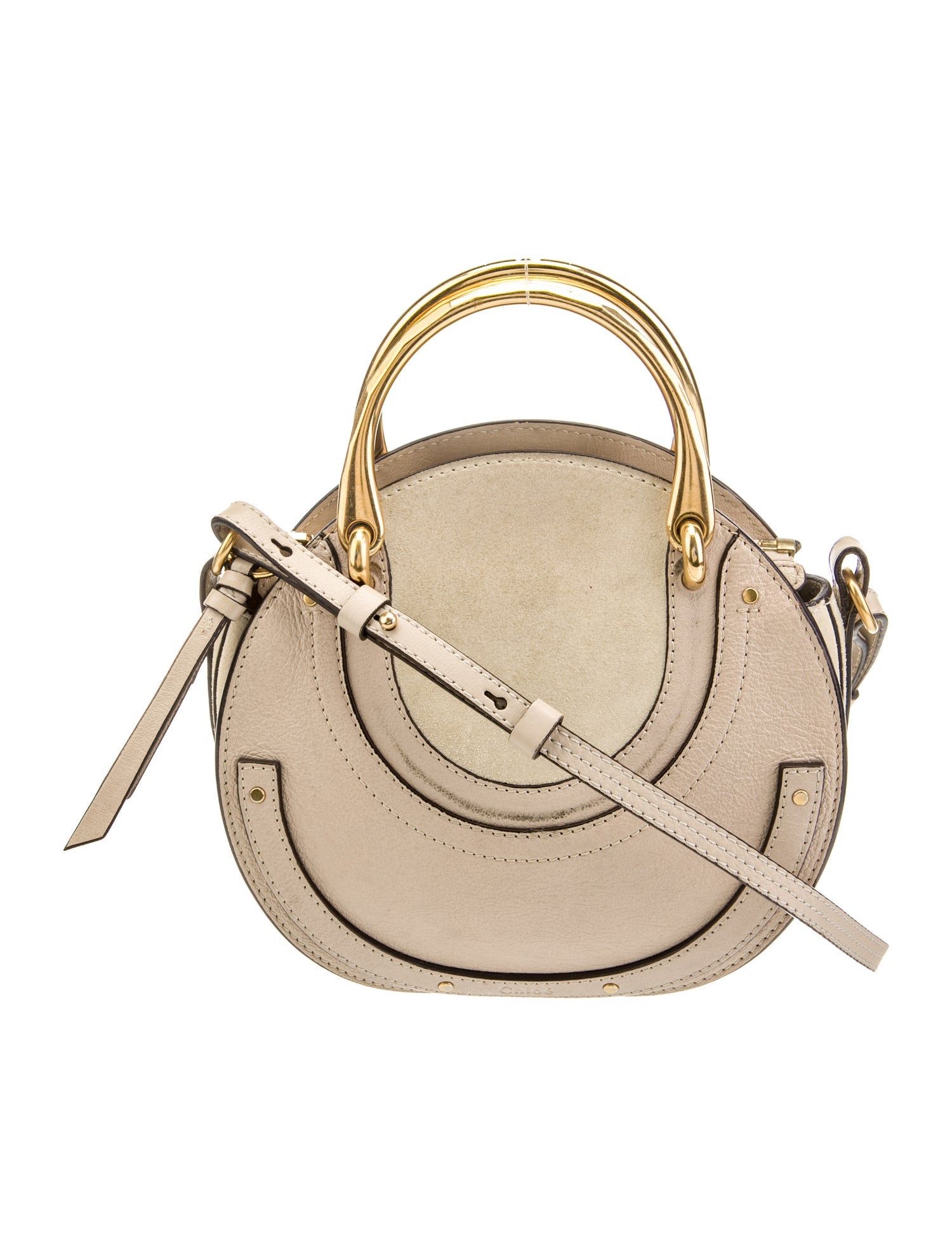 Chloé Leather Crossbody Bag - Neutrals Crossbody Bags, Handbags ...