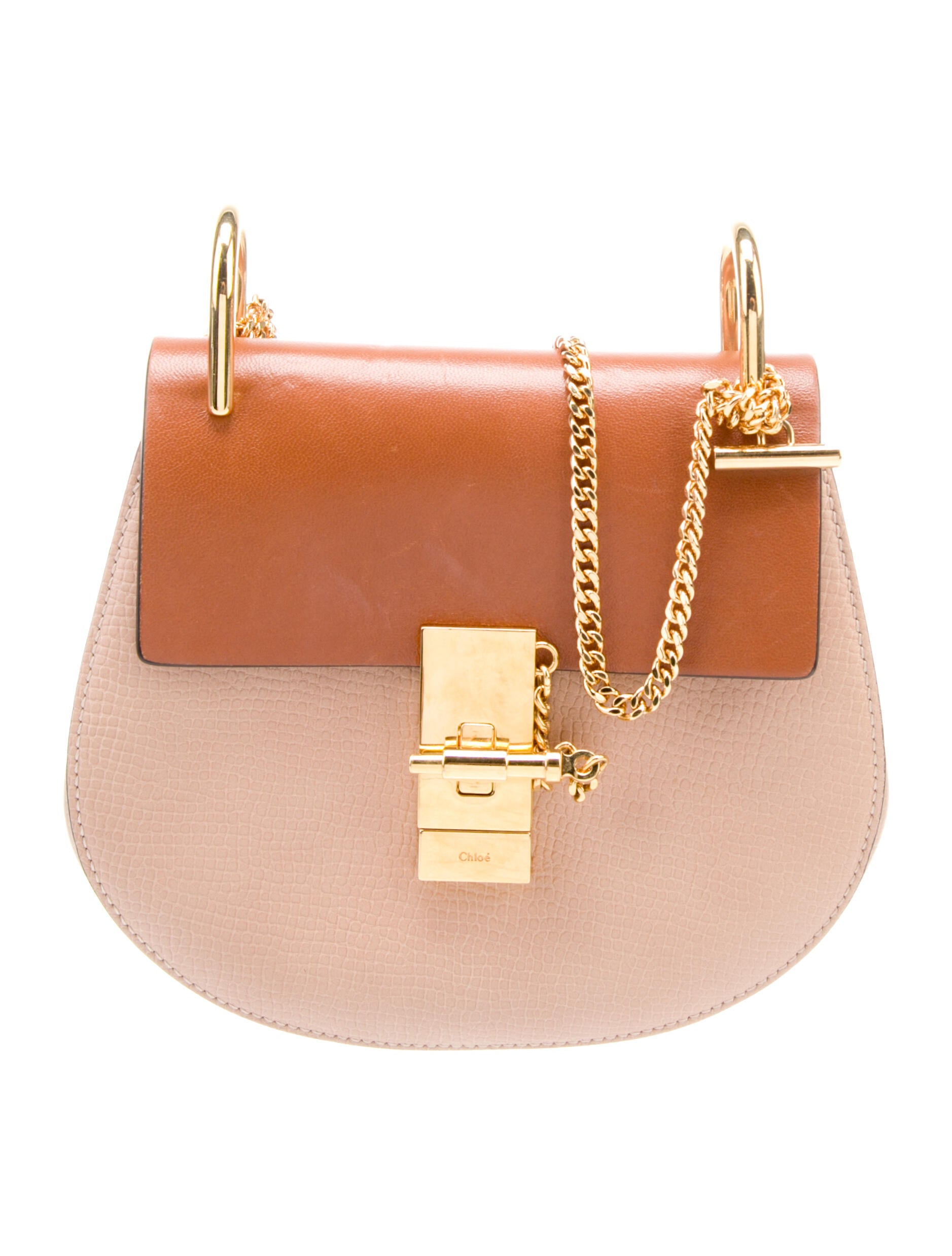 Chloé Mini Drew Crossbody - Neutrals Crossbody Bags, Handbags ...