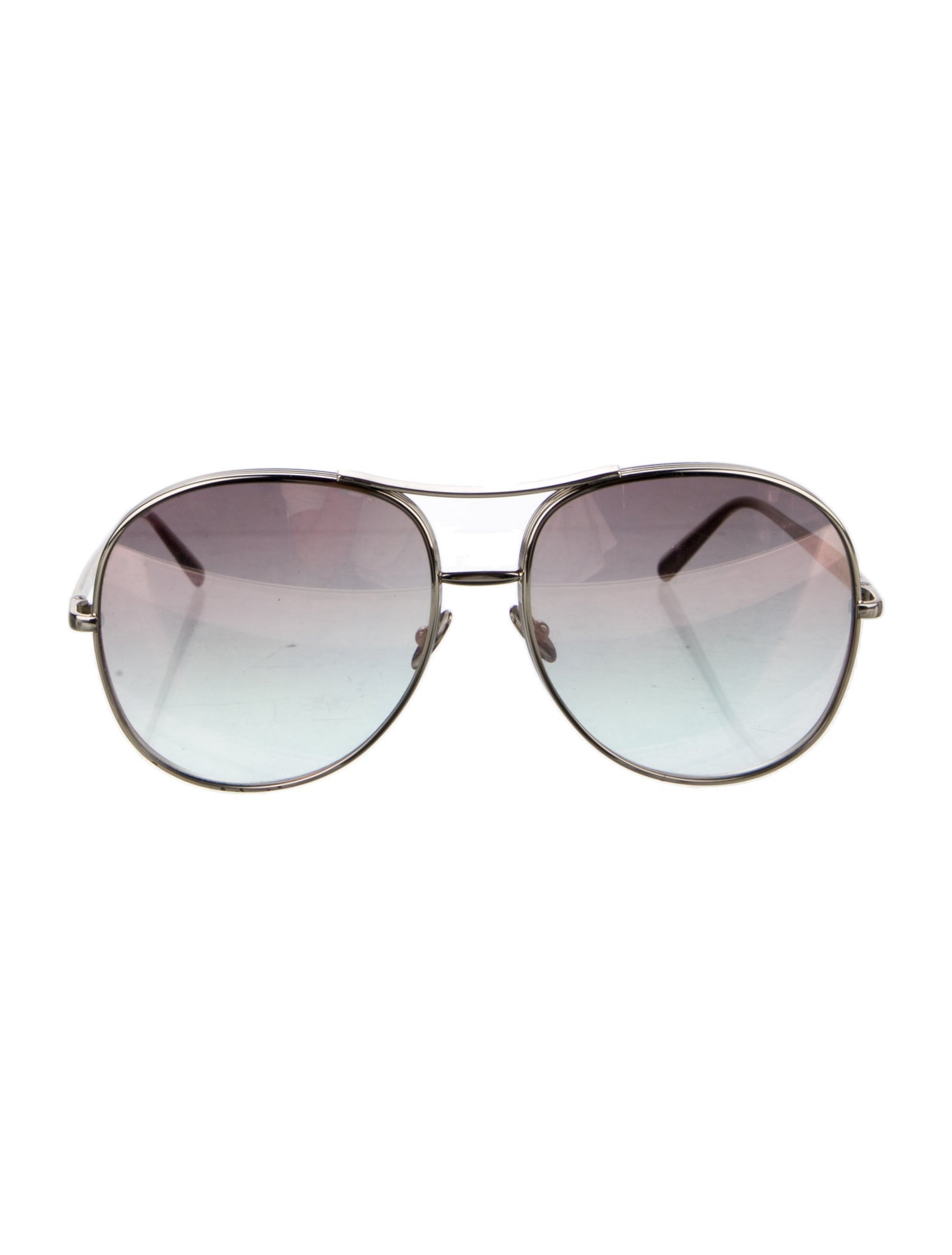 Ray-Ban Aviator Mirrored Sunglasses - Green Sunglasses, Accessories ...