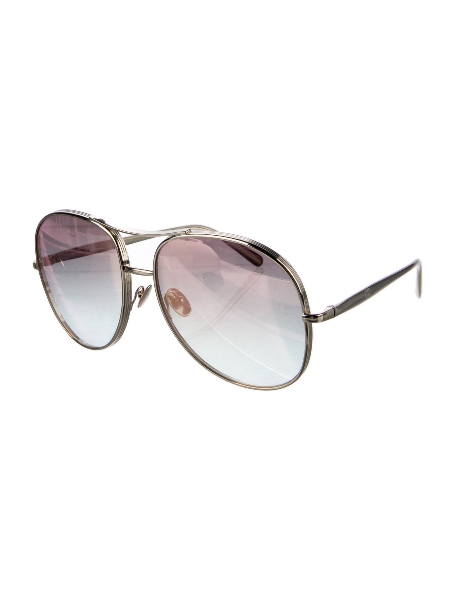 Ray-Ban Aviator Mirrored Sunglasses - Green Sunglasses, Accessories ...