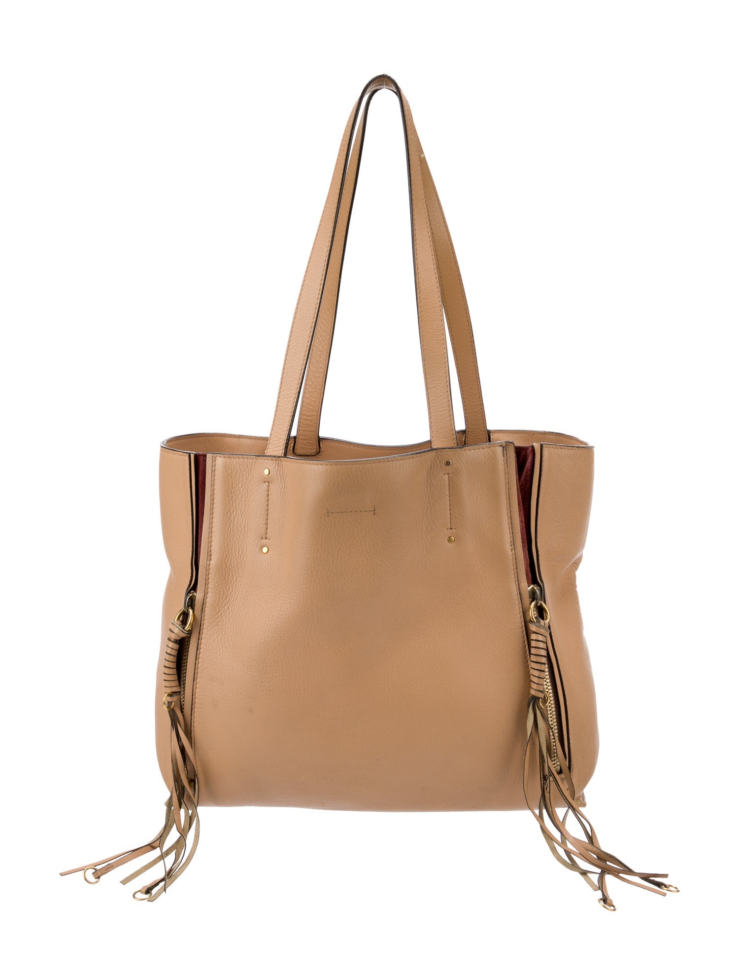 Polène Le Cabas Tote Bag - Brown Totes, Handbags - WPLNE21855 | The ...