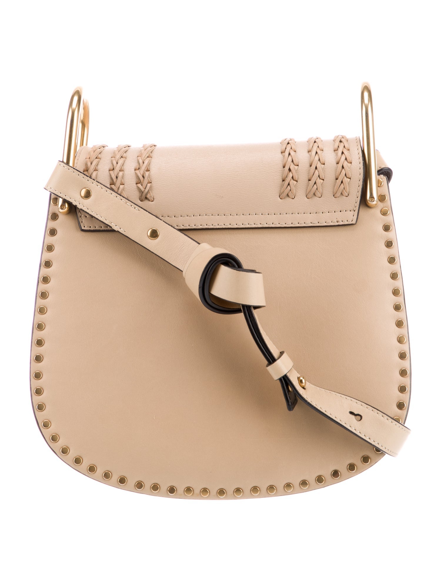 Chloé Leather Hudson Crossbody Bag - Neutrals Crossbody Bags, Handbags - CHL307434 | The RealReal