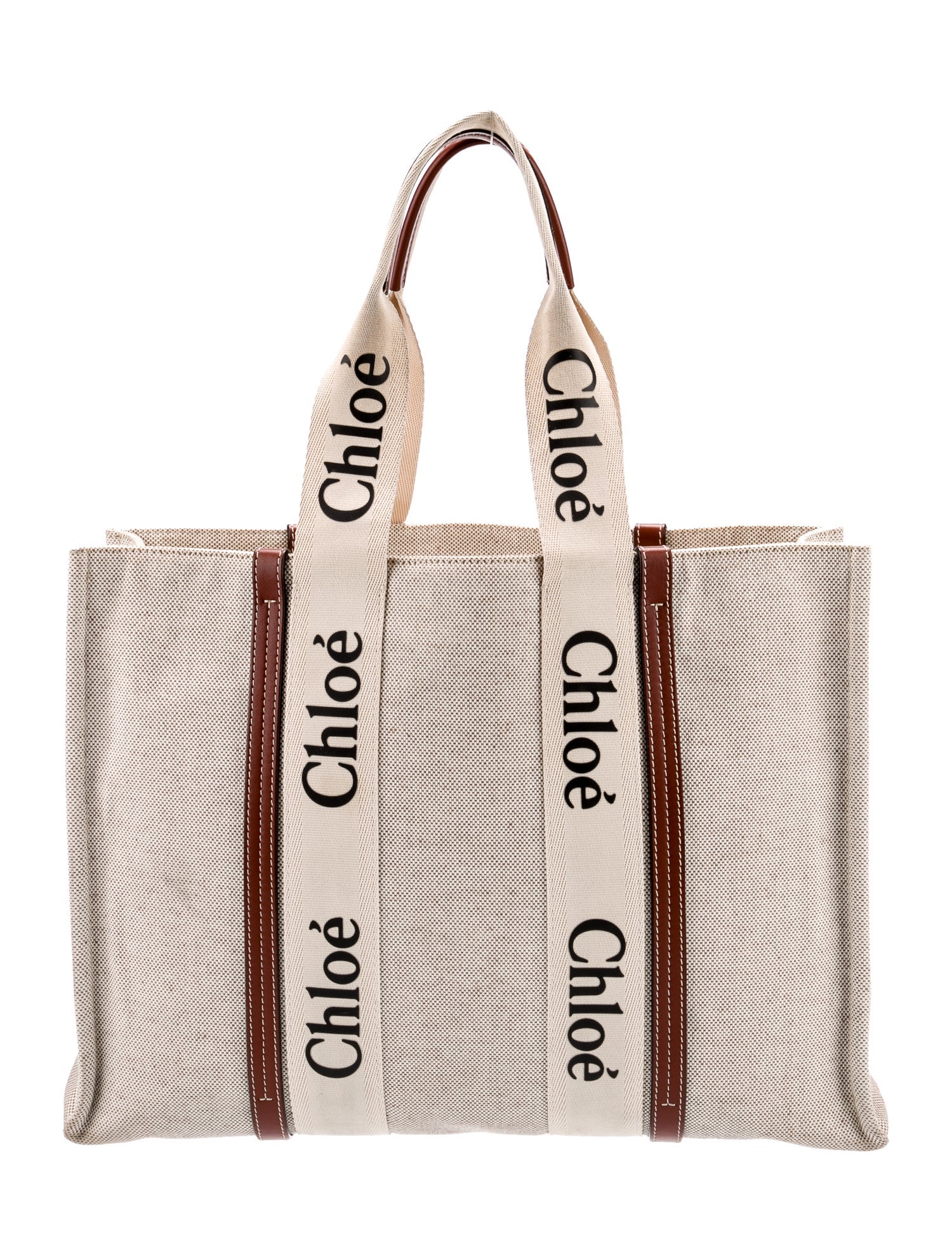 Chloé Canvas Tote - Neutrals Totes, Handbags - CHL318727 | The RealReal