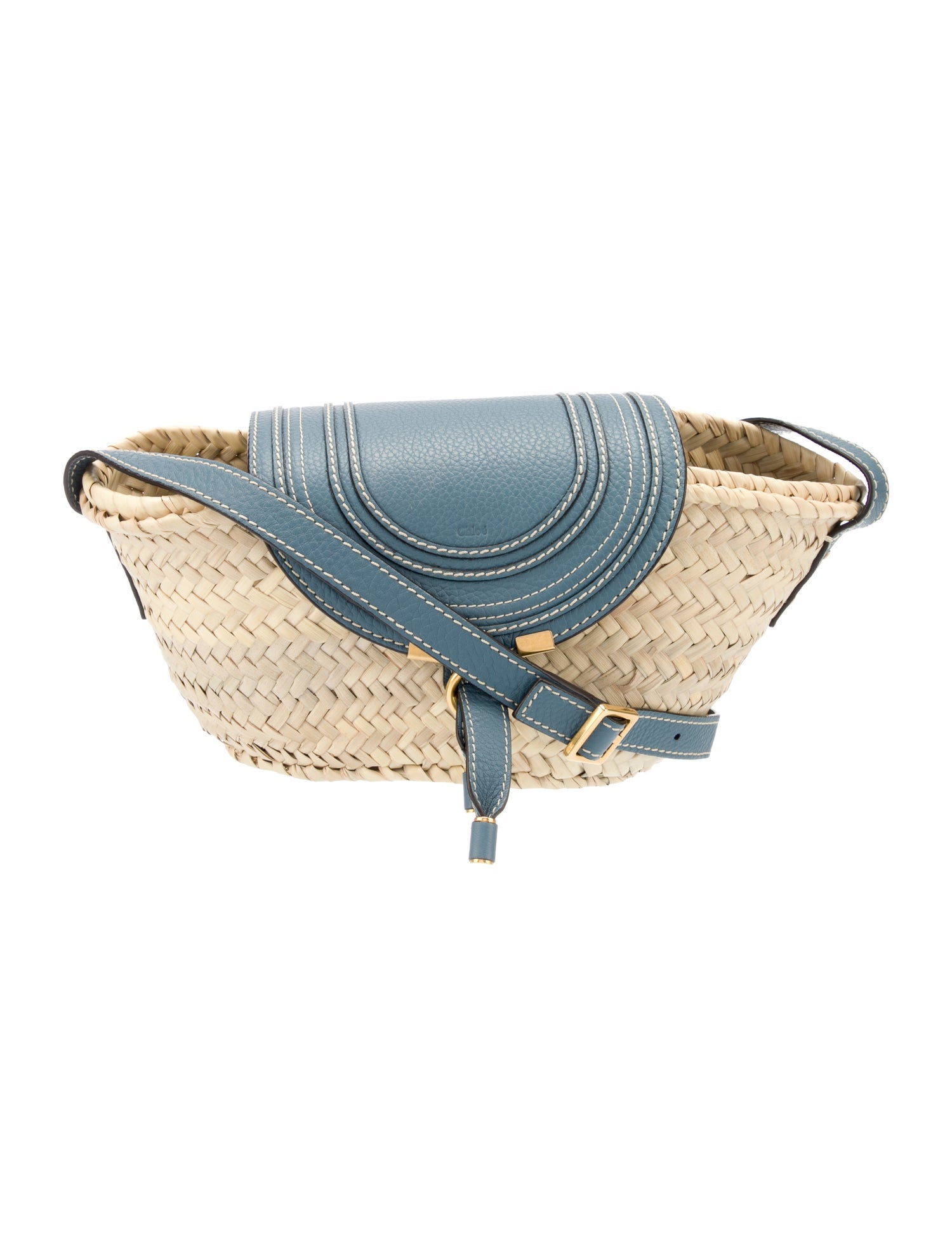 Chloé Raffia Crossbody Bag - Neutrals Crossbody Bags, Handbags ...