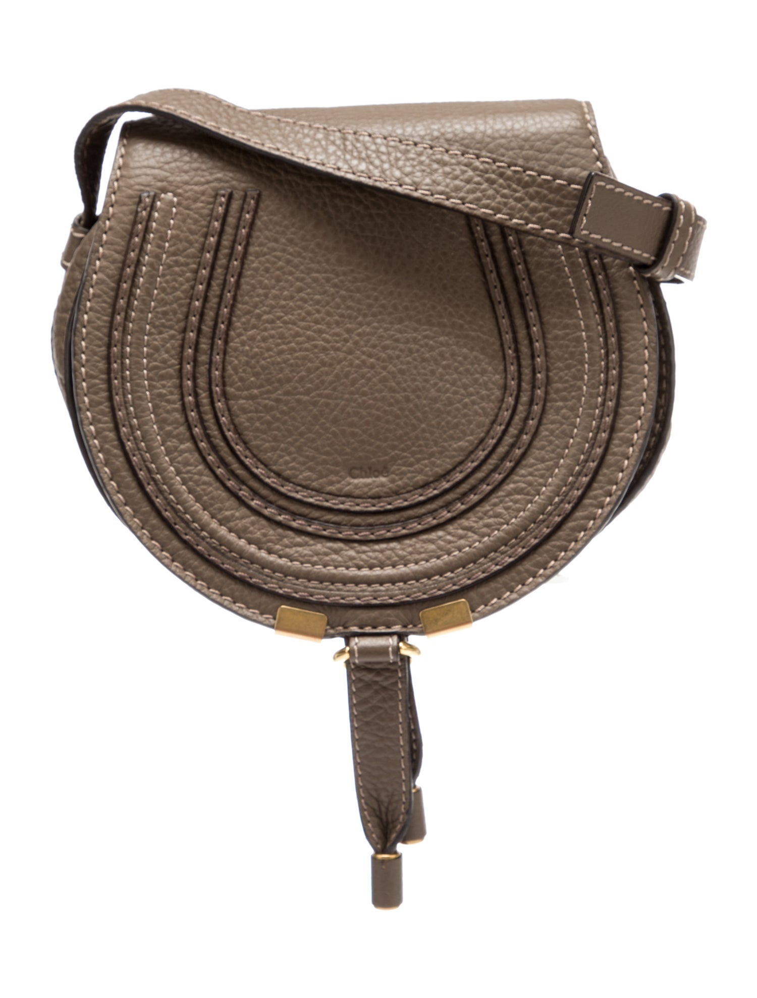 Chloé Marcie Crossbody Bag - Green Crossbody Bags, Handbags - CHL301019 ...