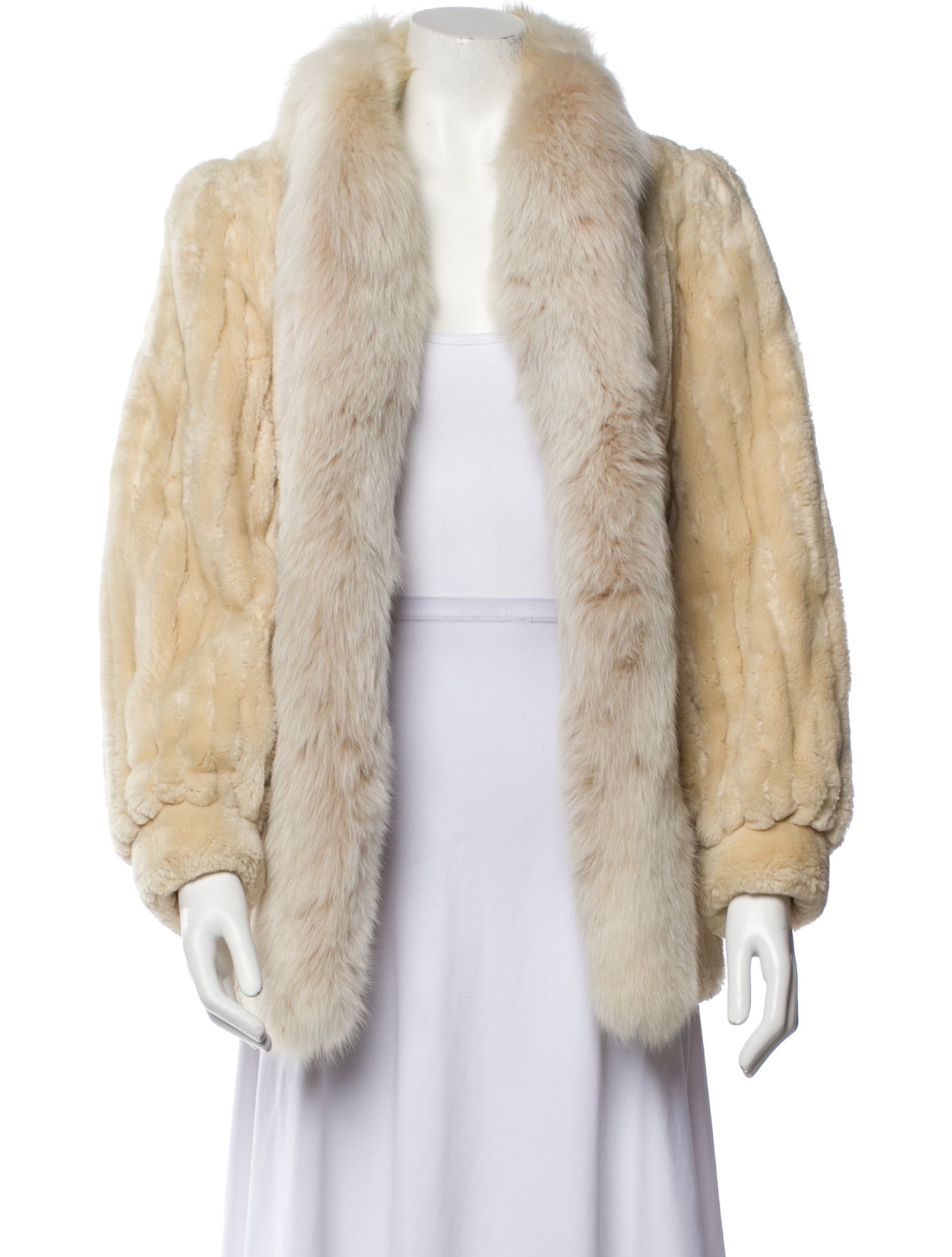 Chloé Vintage 1980's Fur Jacket - Neutrals Jackets, Clothing ...