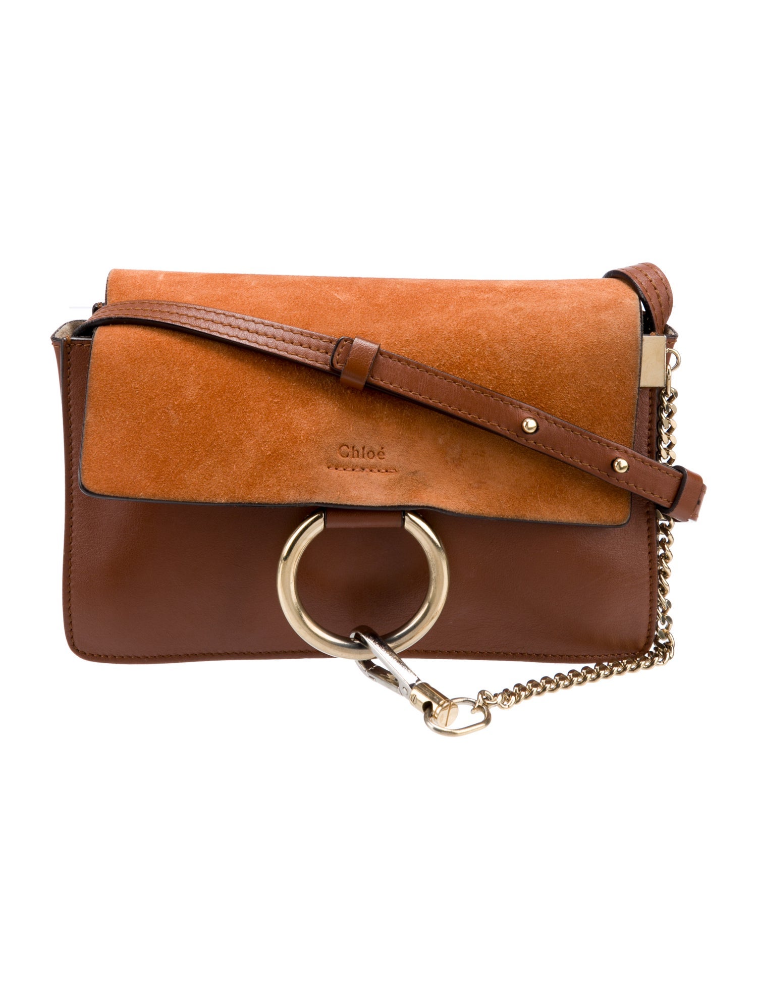 Chloé Signature Crossbody Bag - Brown Crossbody Bags, Handbags ...