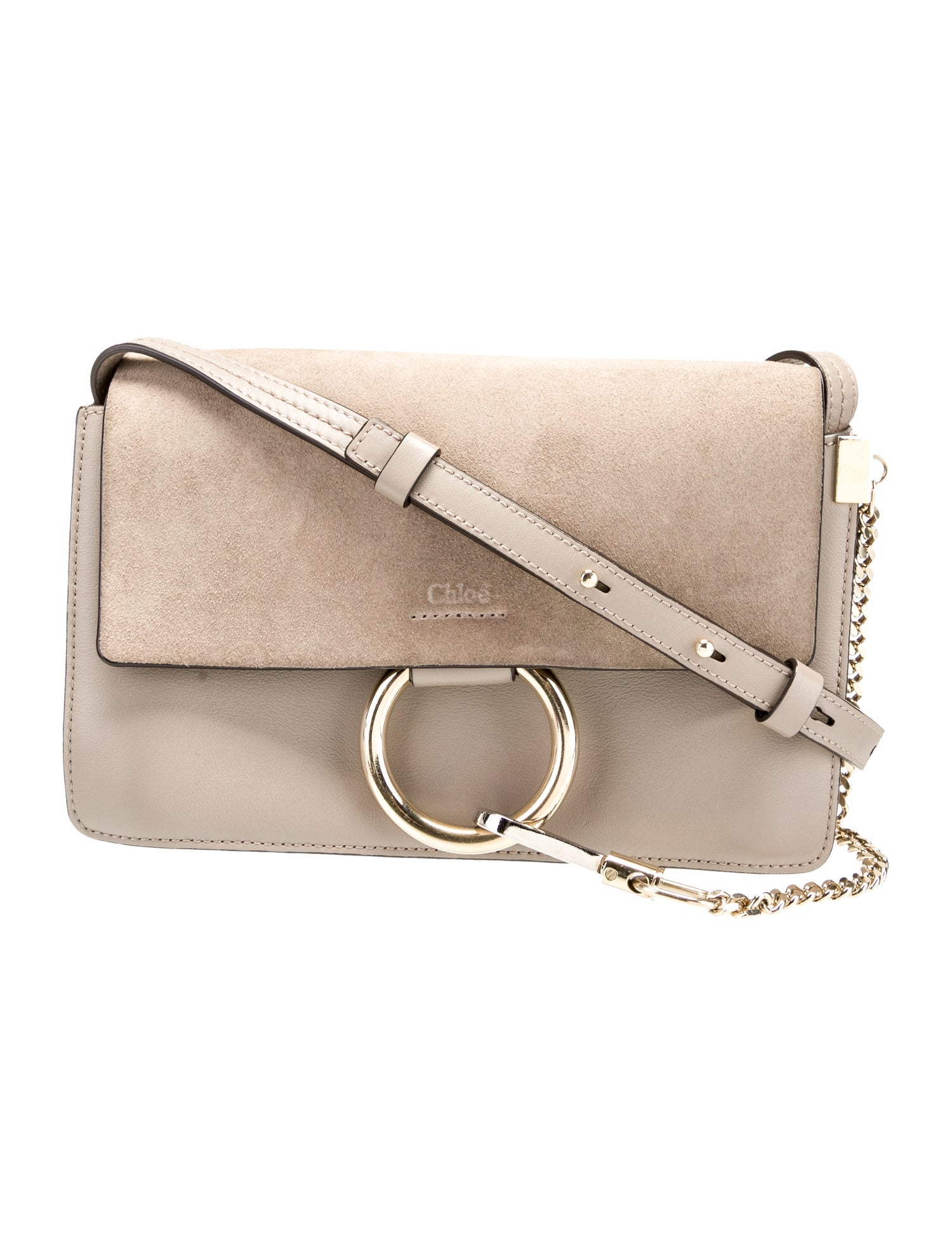 Chloé Leather Crossbody Bag - Neutrals Crossbody Bags, Handbags ...