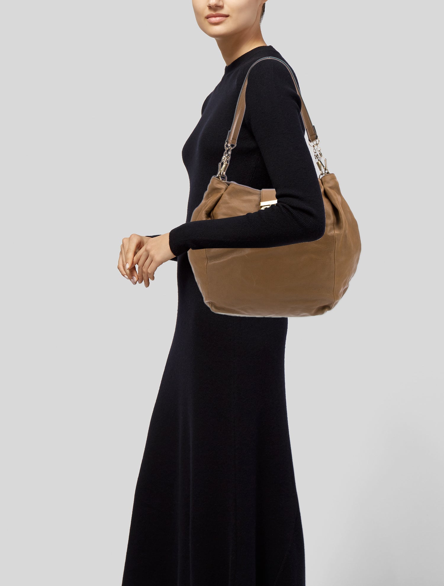 Chloé Leather Hobo - Brown Hobos, Handbags - CHL326517 | The RealReal