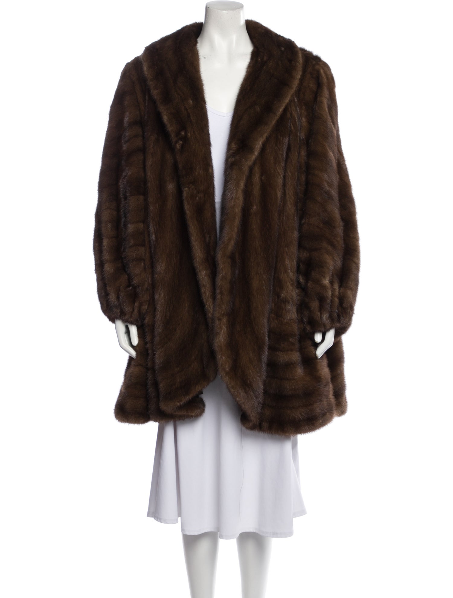 Chloé Fur Coat - Brown Coats, Clothing - CHL335405 | The RealReal