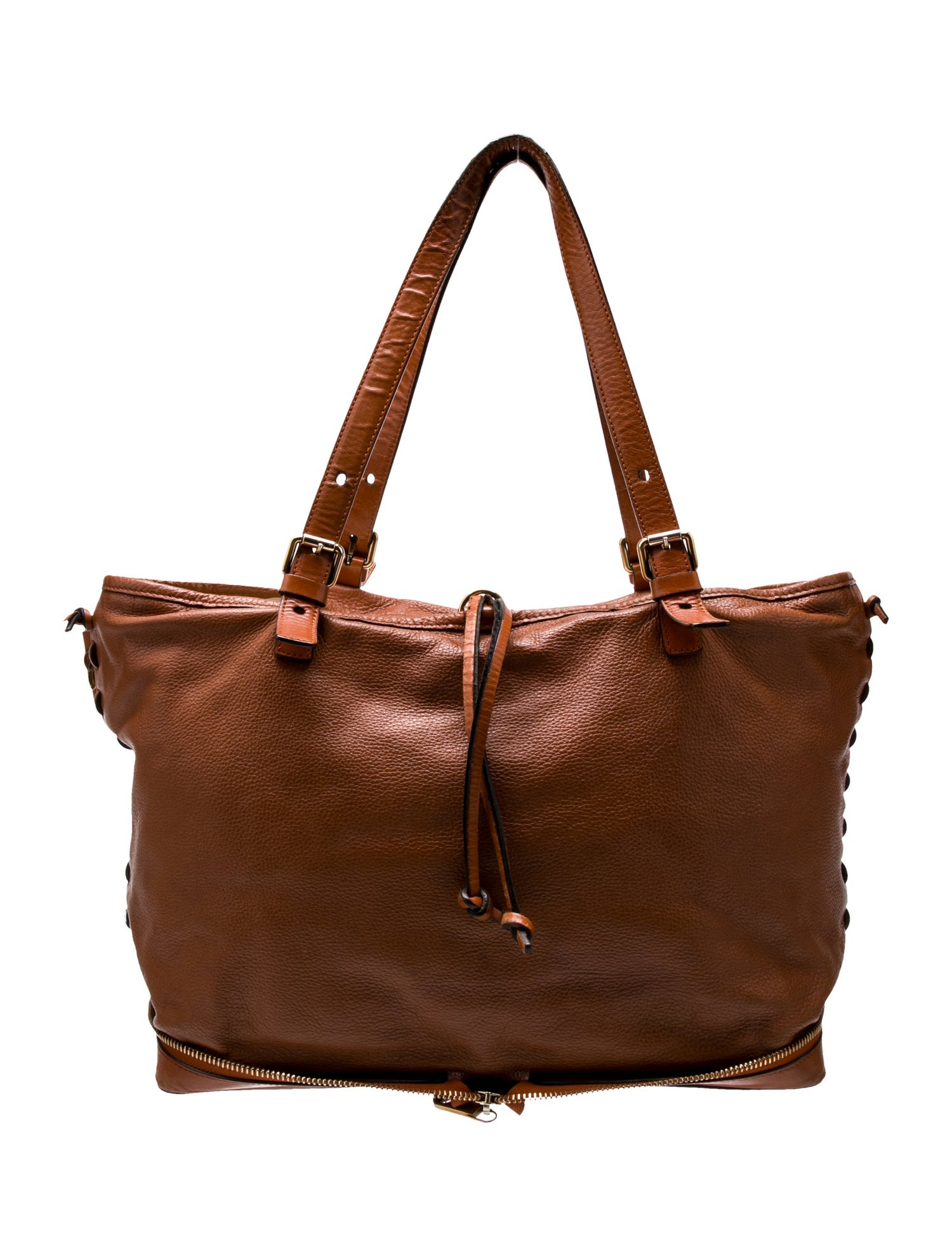 Chloé Leather Tote - Brown Totes, Handbags - CHL336847 | The RealReal